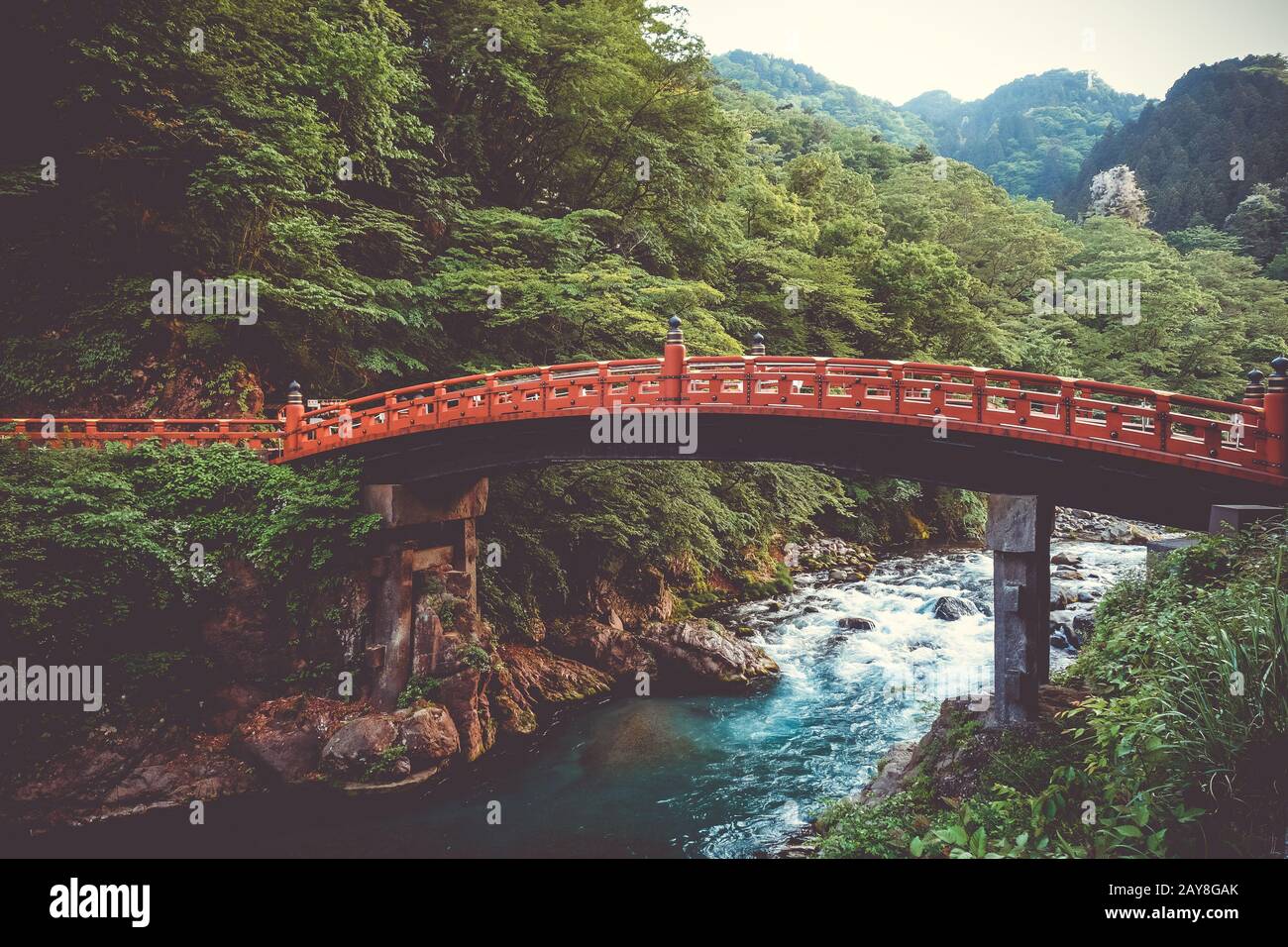 Shinkyo bridge, Nikko, Japan Stock Photo - Alamy
