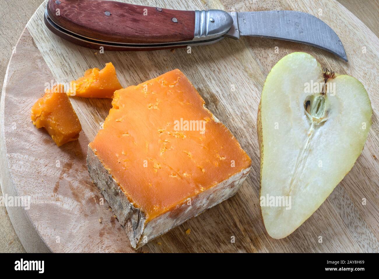 Leicester cheese cheese hi-res stock photography and images - Alamy