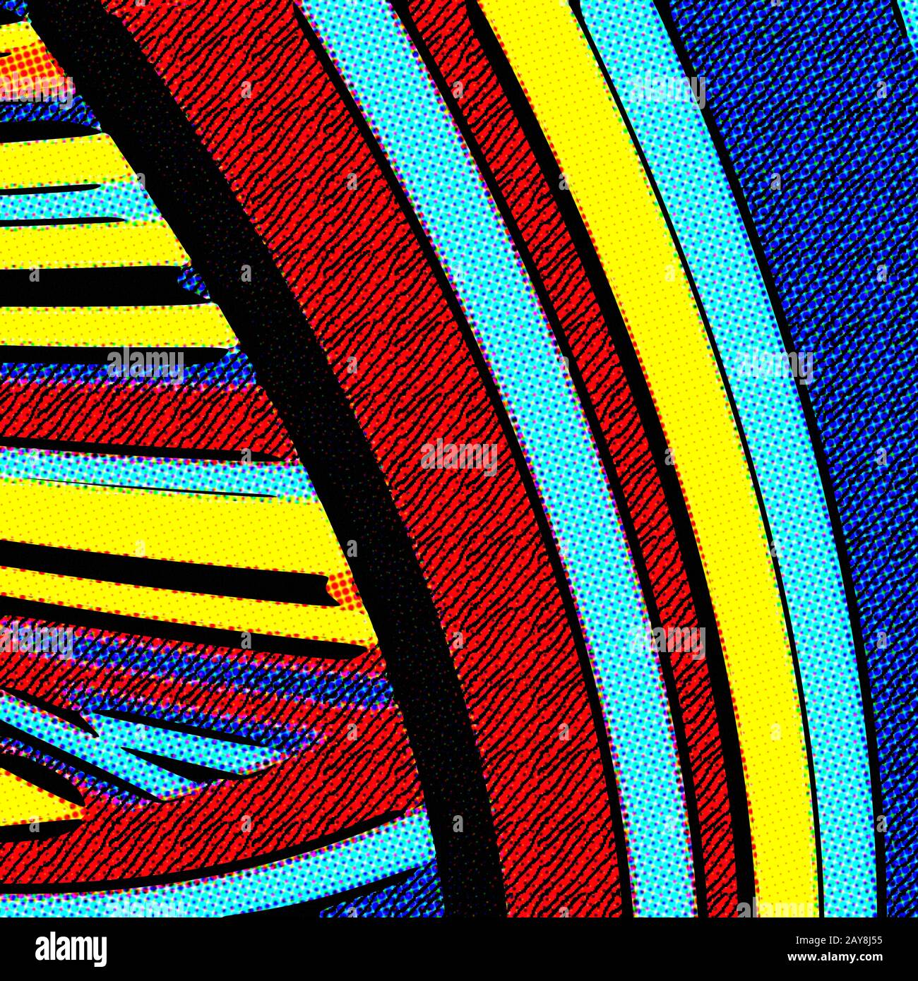 Pop art interior design hi-res stock photography and images - Alamy