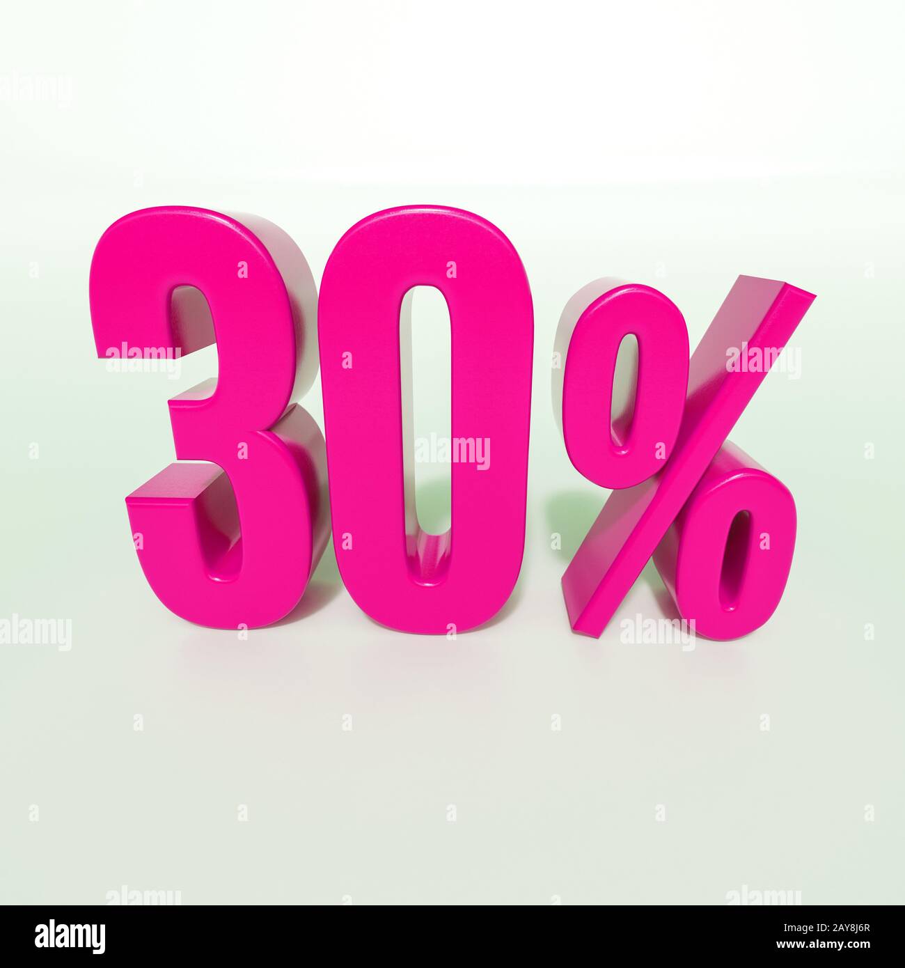 30 Percent Pink Sign Stock Photo - Alamy