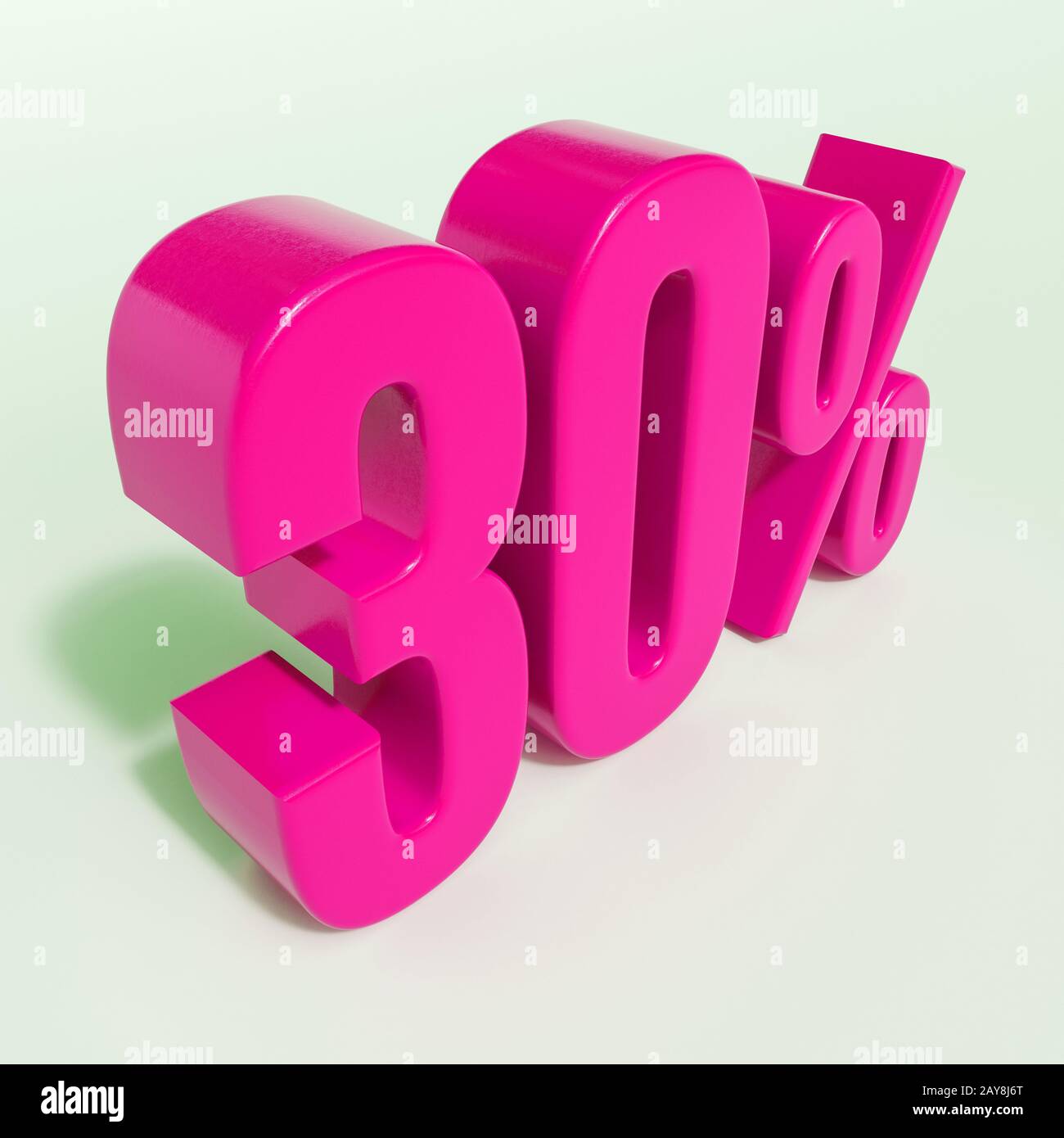 30 Percent Pink Sign Stock Photo - Alamy