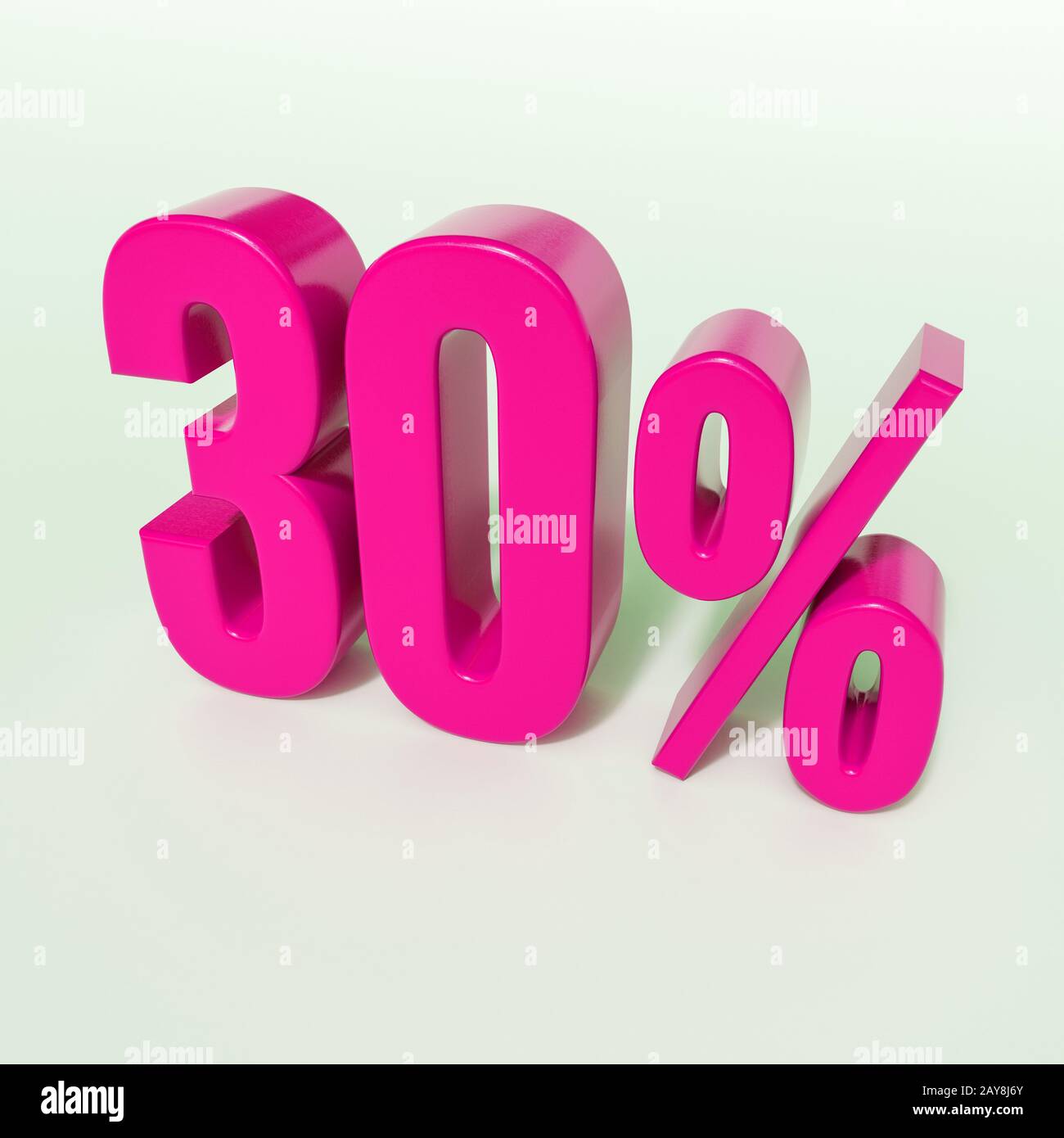 30 Percent Pink Sign Stock Photo - Alamy