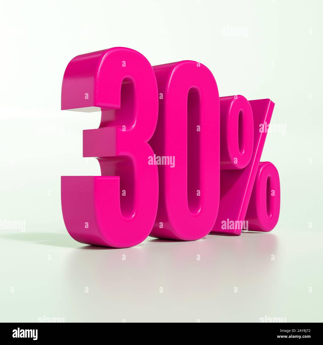 30 Percent Pink Sign Stock Photo - Alamy