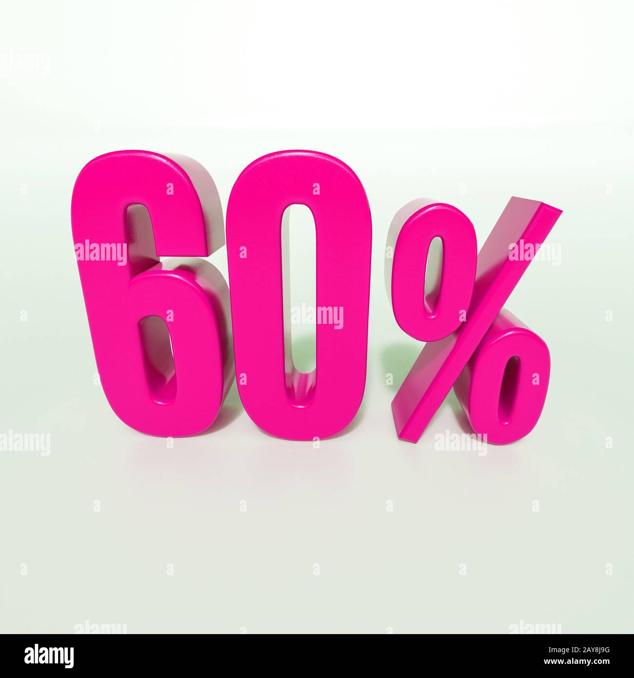 60 percent off 3d letters hi-res stock photography and images - Alamy