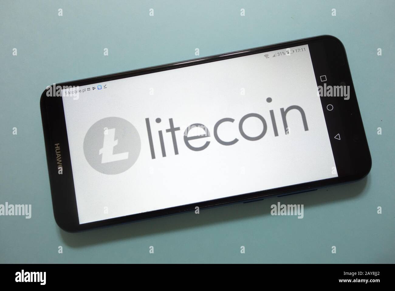Litecoin logo hi-res stock photography and images - Alamy