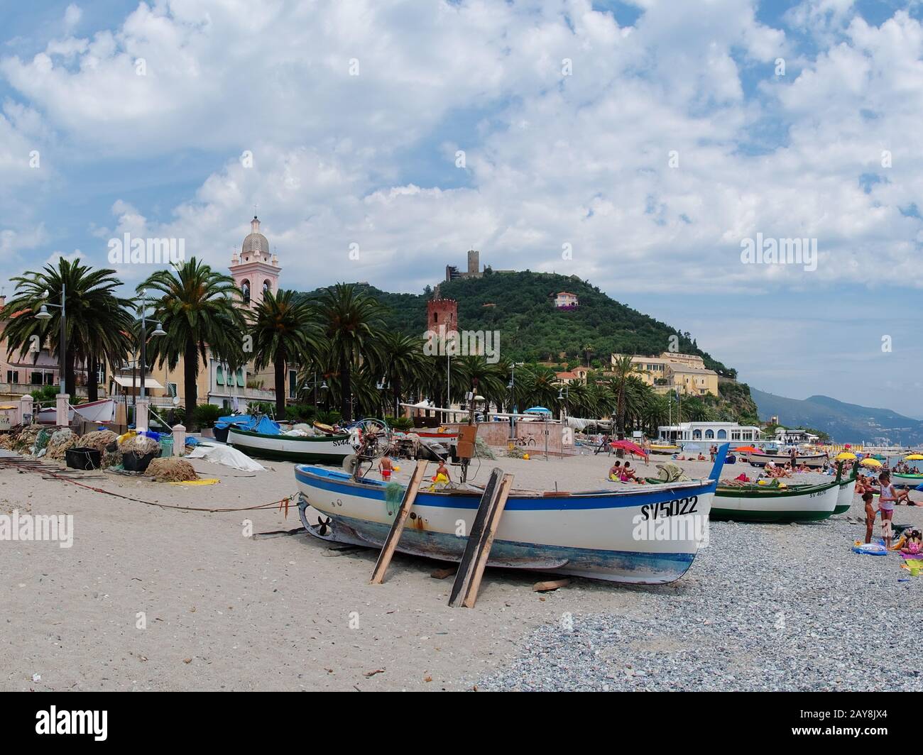 Noli liguria beach hi-res stock photography and images - Alamy