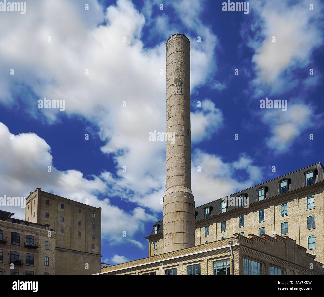 Minneapolis Riverfront District Stock Photo - Alamy