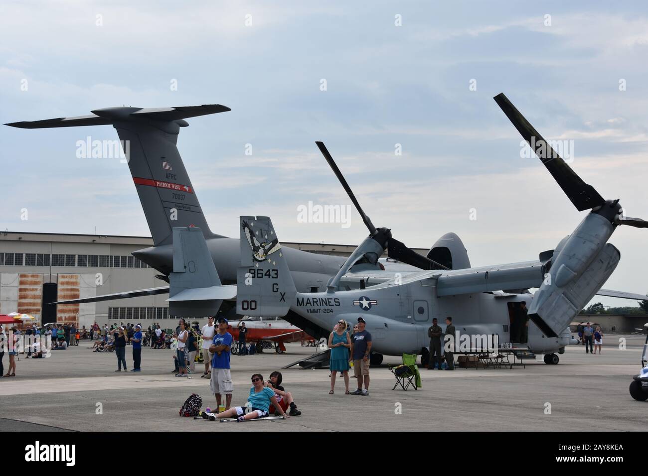 Static Displays at the 2018 Great New England Airshow at Westover Air ...