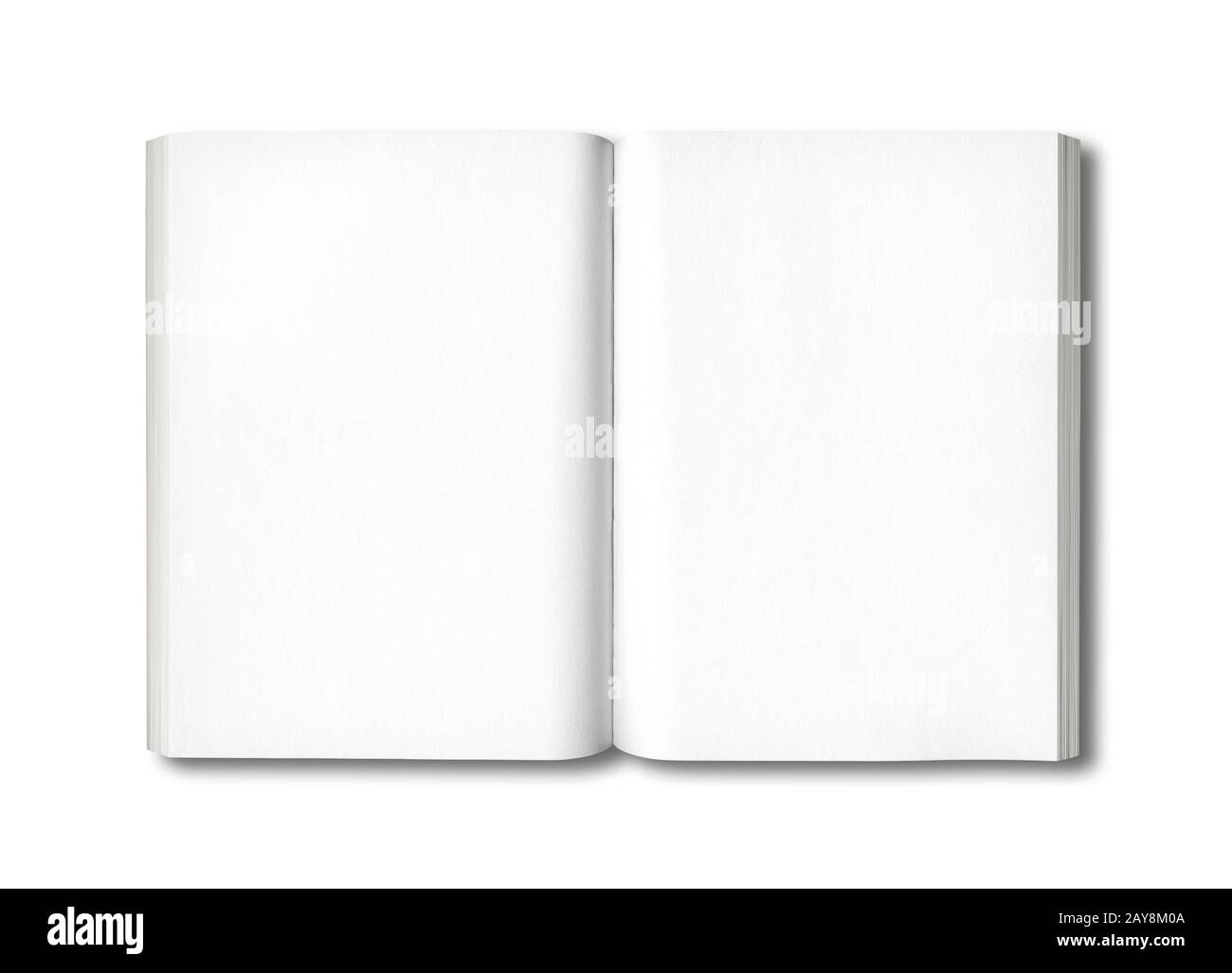 Open book mockup Cut Out Stock Images & Pictures - Alamy