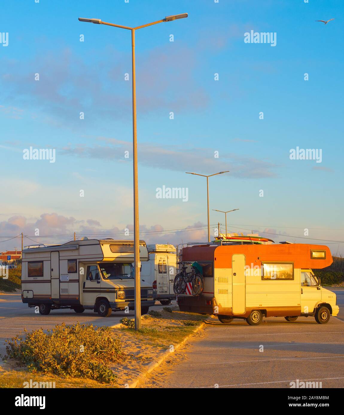 Motorhome parking space on hi-res stock photography and images - Alamy