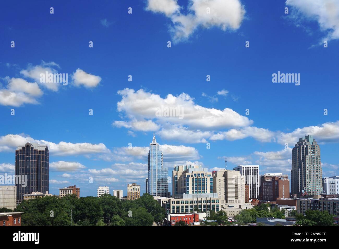 Raleigh NC downtown Stock Photo - Alamy