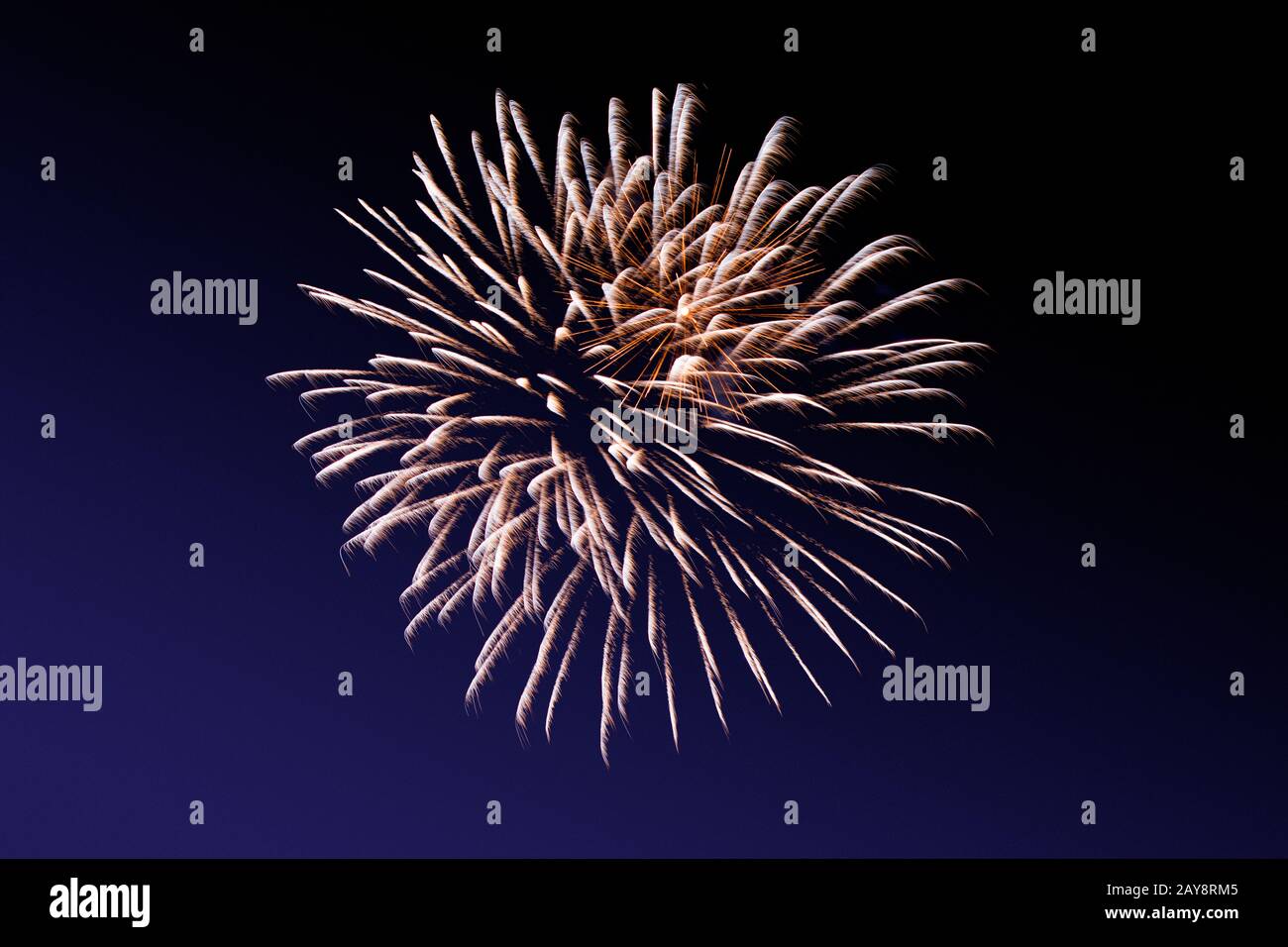 firework on black background Stock Photo - Alamy