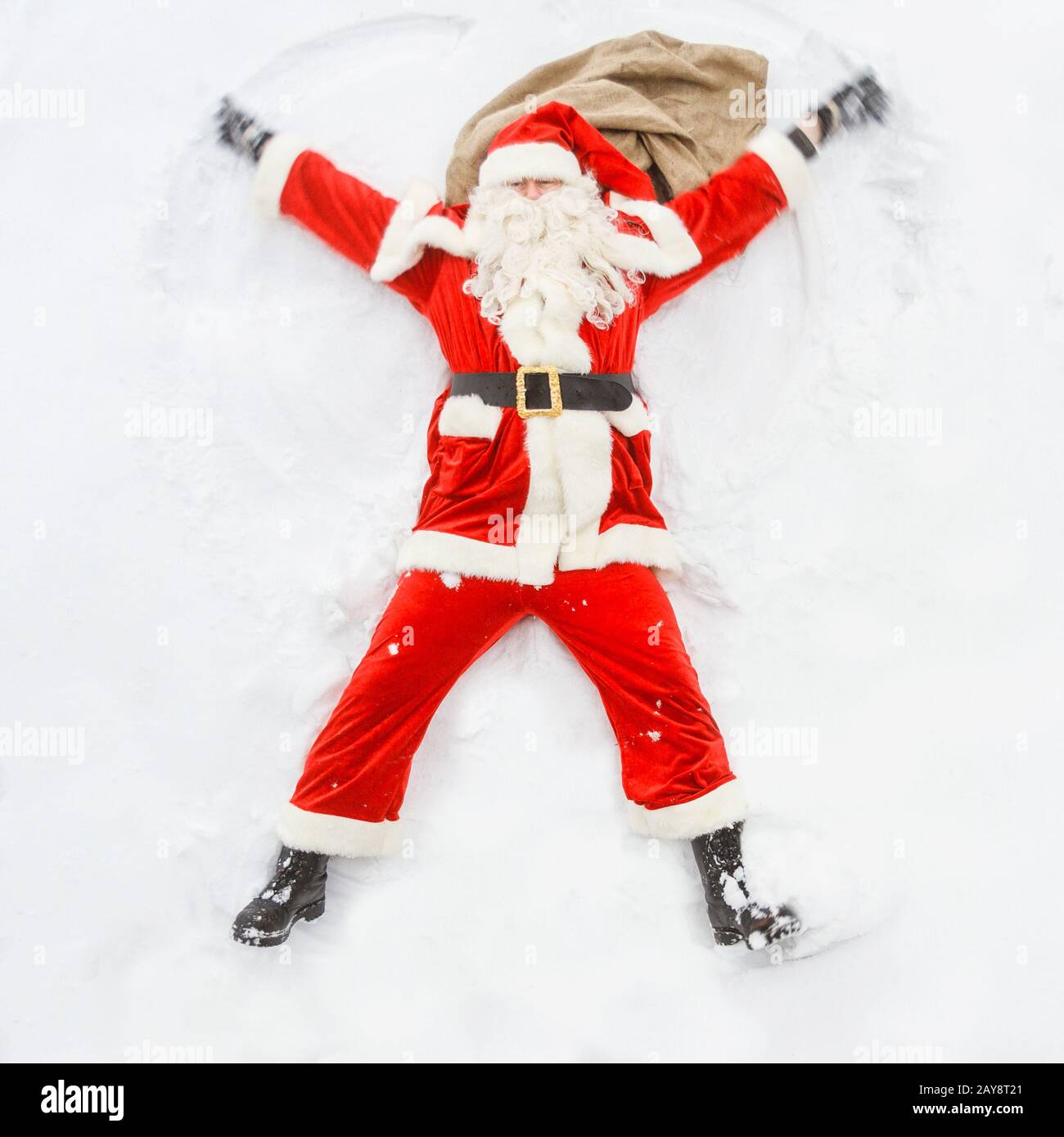 Cheering santa claus hi-res stock photography and images - Alamy