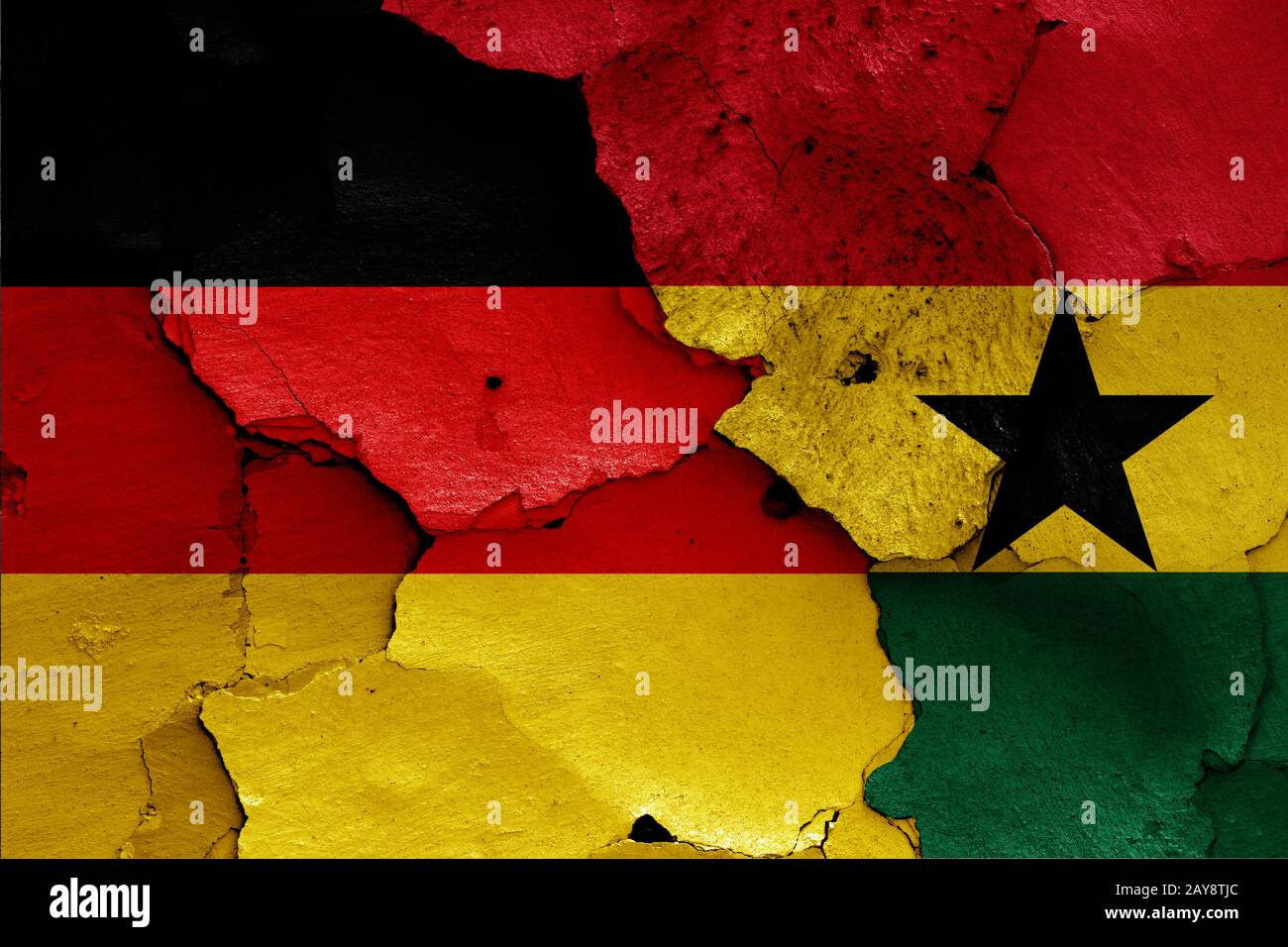 Ghana country flag concept hi-res stock photography and images - Alamy