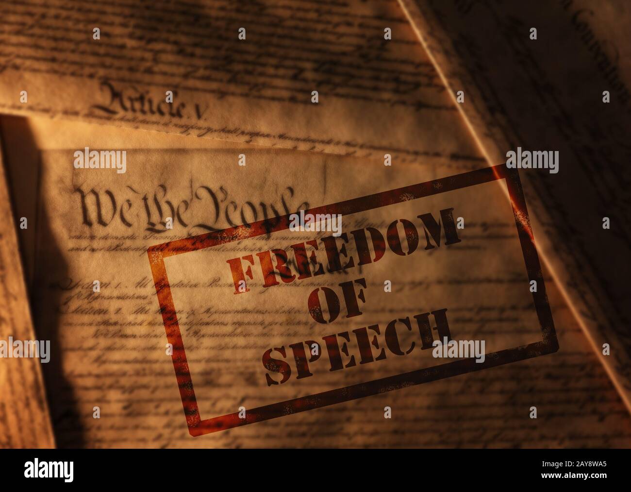 Freedom of Speech Stock Photo - Alamy