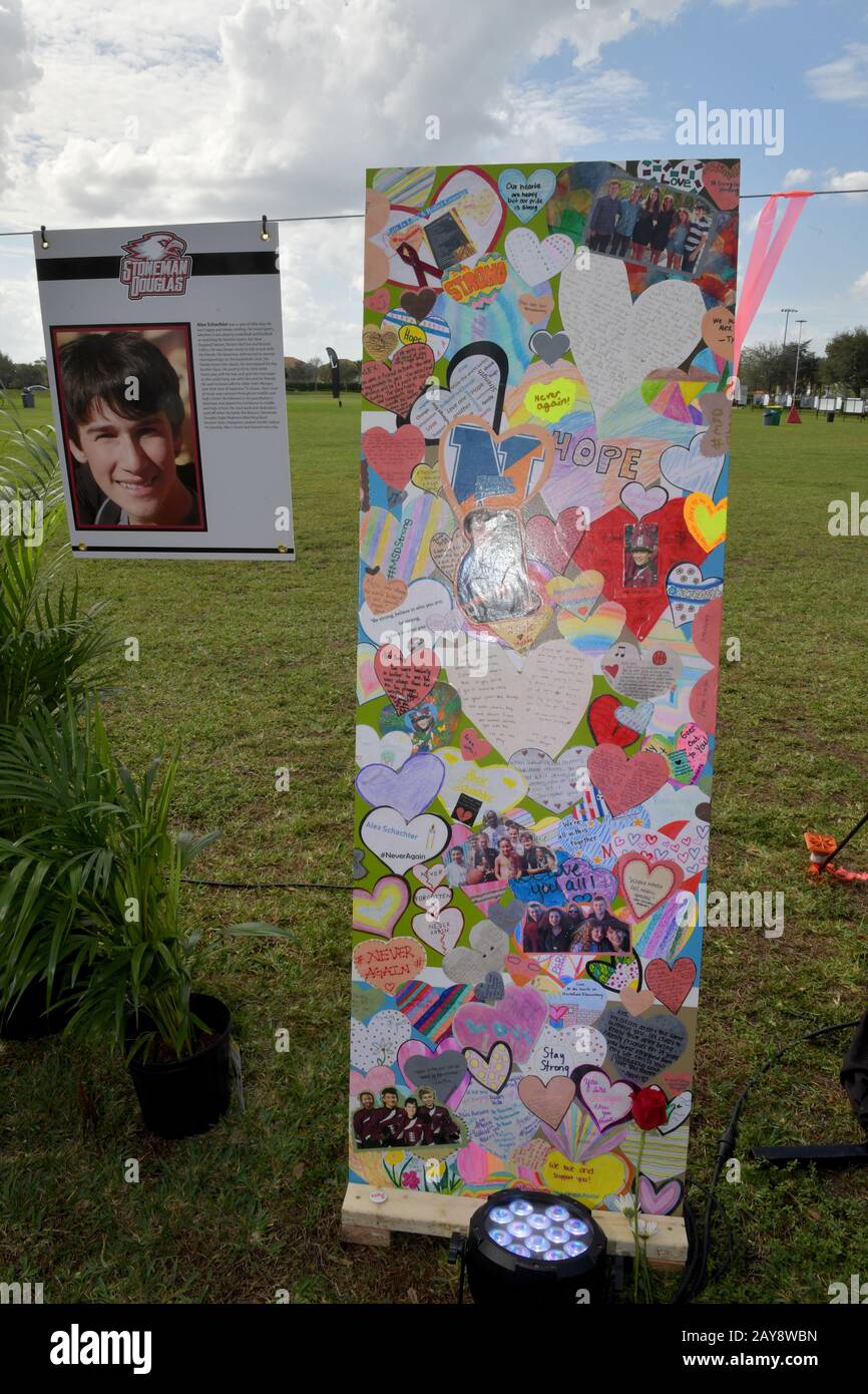PARKLAND, FL - FEBRUARY 14: Parkland Victims Remembered On Two Year ...