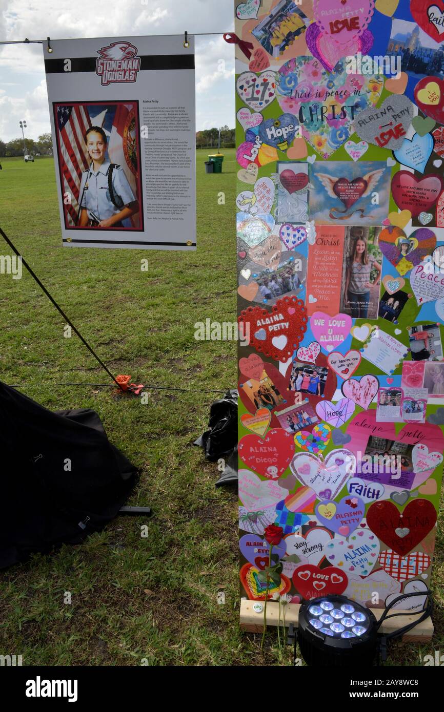 PARKLAND, FL - FEBRUARY 14: Parkland Victims Remembered On Two Year ...