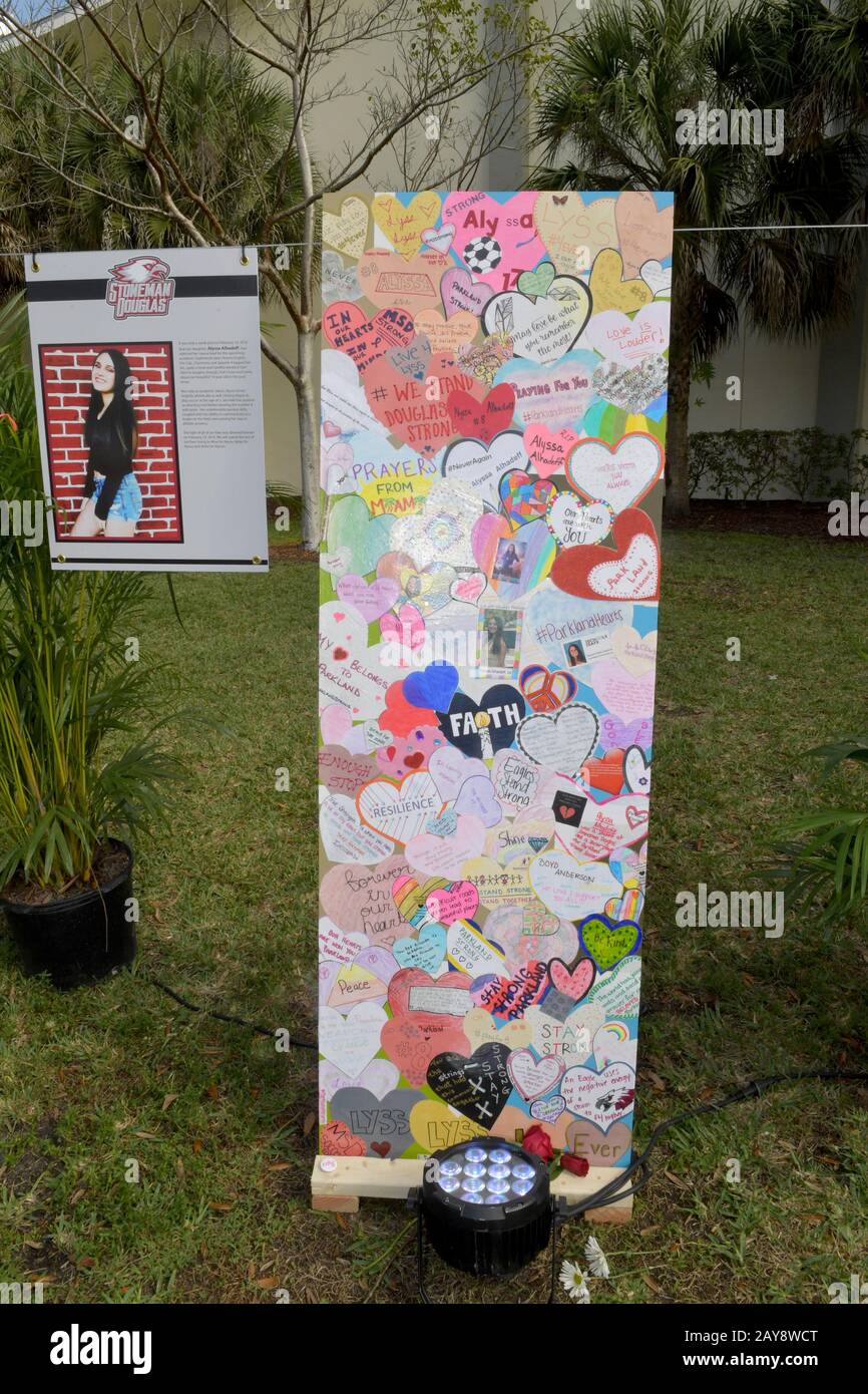 PARKLAND, FL - FEBRUARY 14: Parkland Victims Remembered On Two Year ...