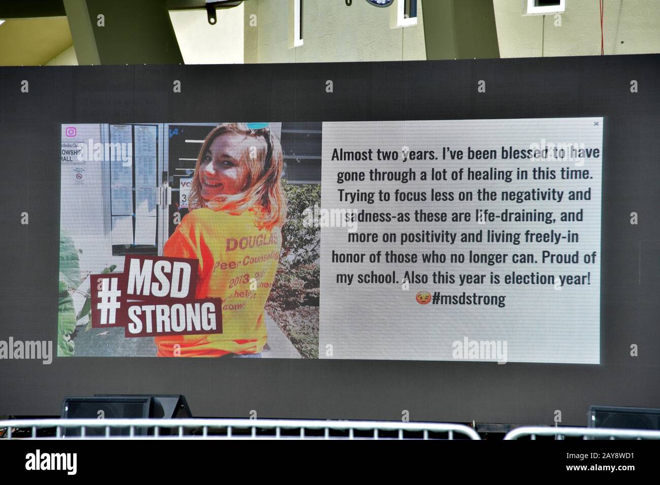 PARKLAND, FL - FEBRUARY 14: Parkland Victims Remembered On Two Year ...