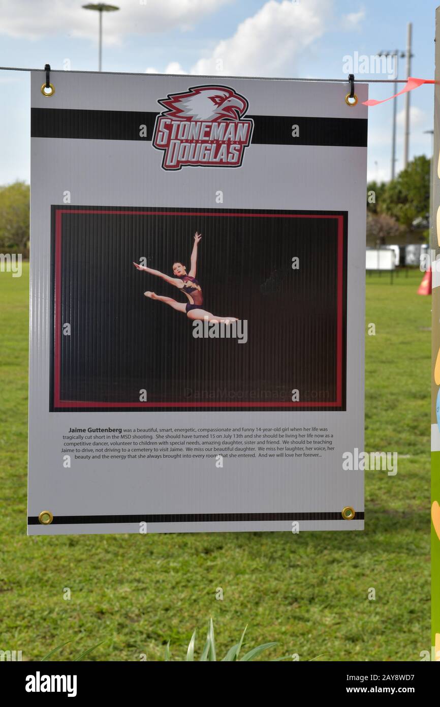 PARKLAND, FL - FEBRUARY 14: Parkland Victims Remembered On Two Year ...