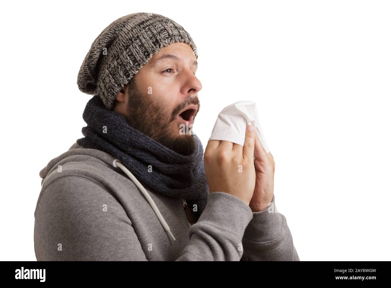 Sneeze winter hi-res stock photography and images - Alamy