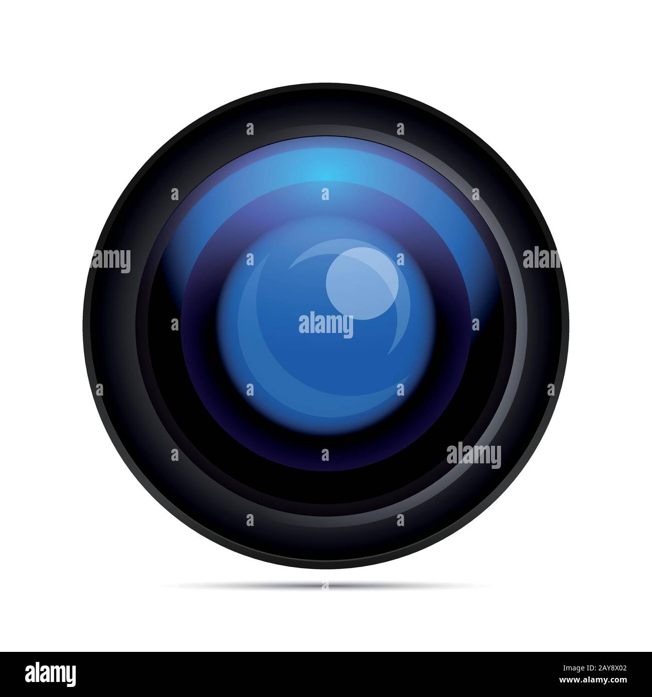 Lens Stock Vector Images - Alamy