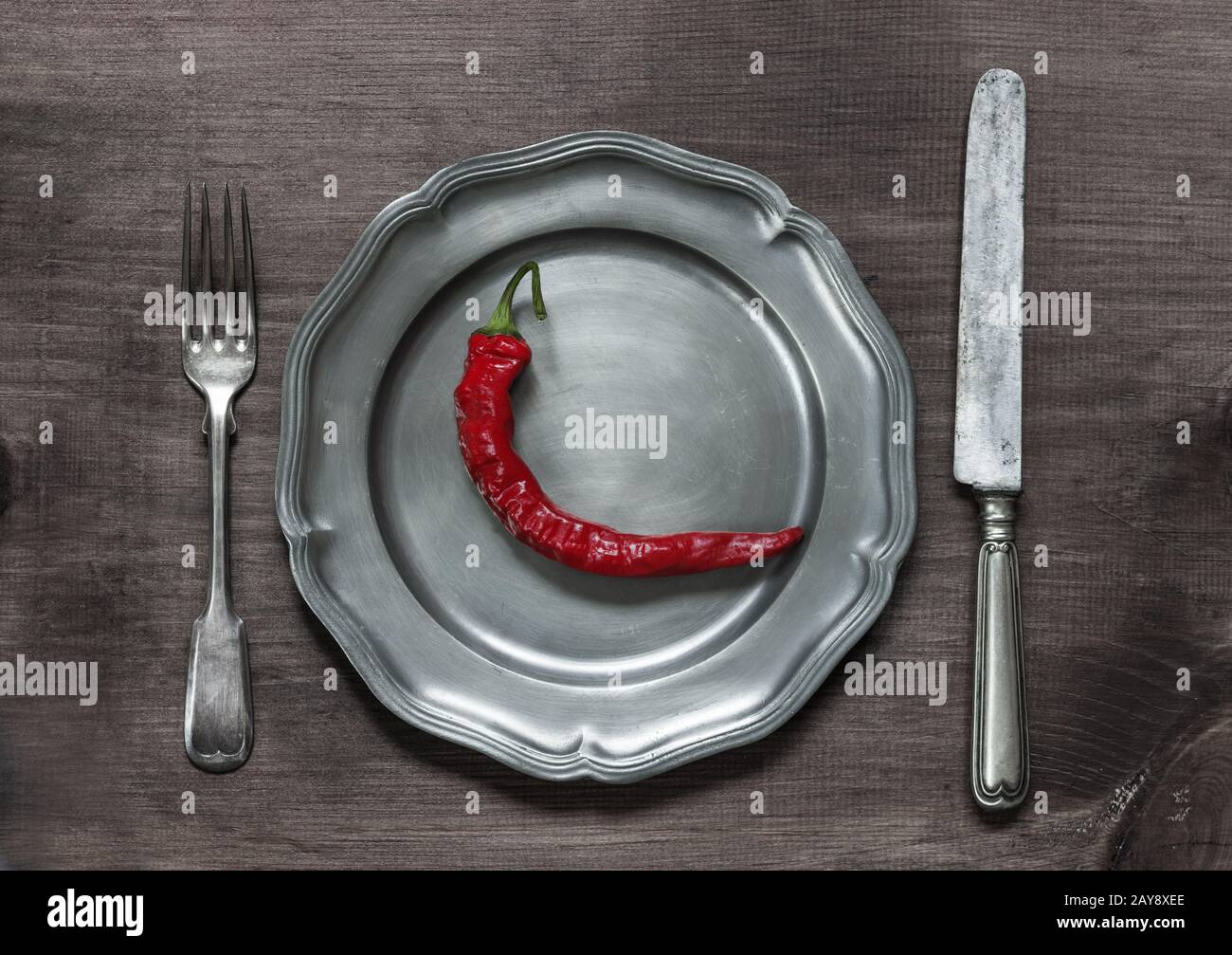 Antique pewter plate hi-res stock photography and images - Alamy