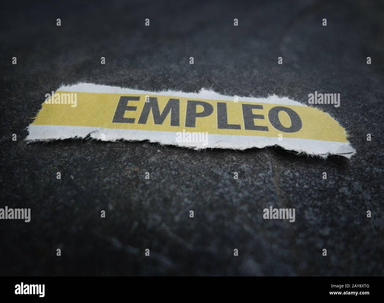 Spanish classified paper Stock Photo - Alamy