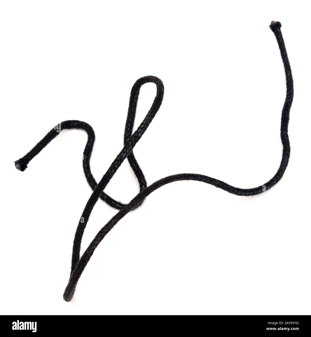 Black rope Cut Out Stock Images & Pictures - Alamy
