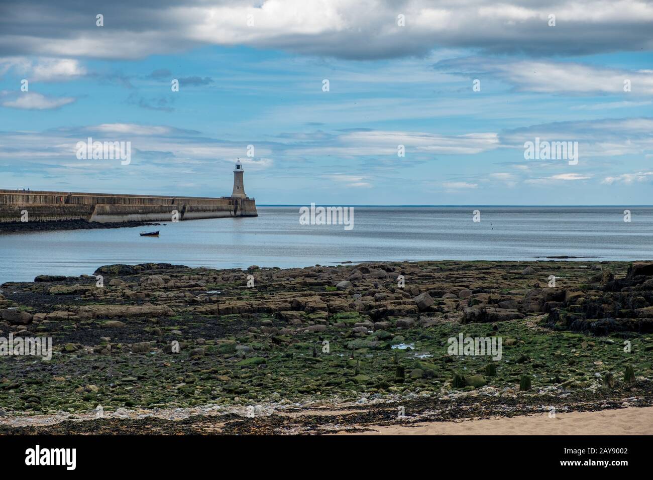 Tynemouth pier hi-res stock photography and images - Alamy