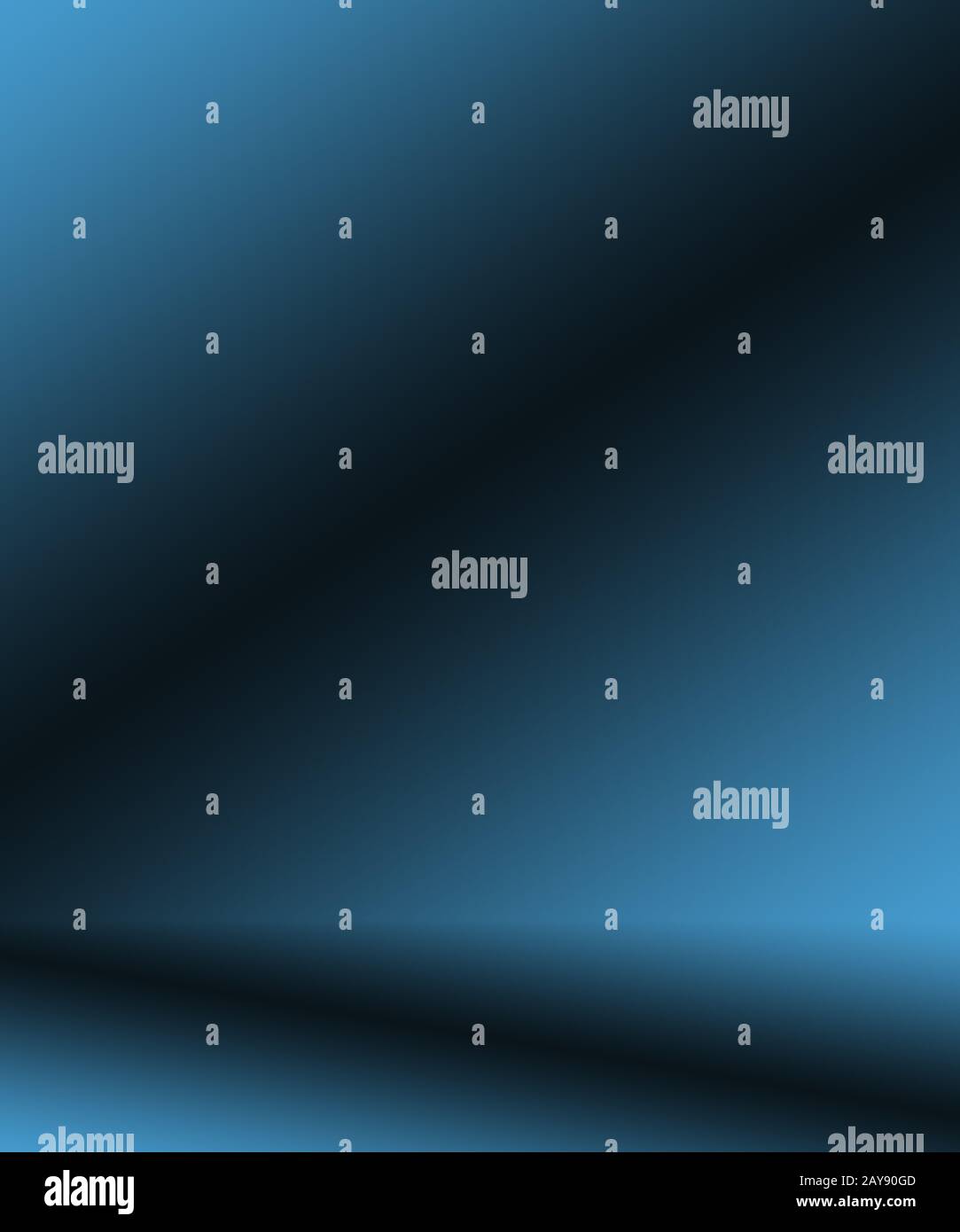 Gradient Blue abstract background. Smooth Dark blue with Black vignette ...