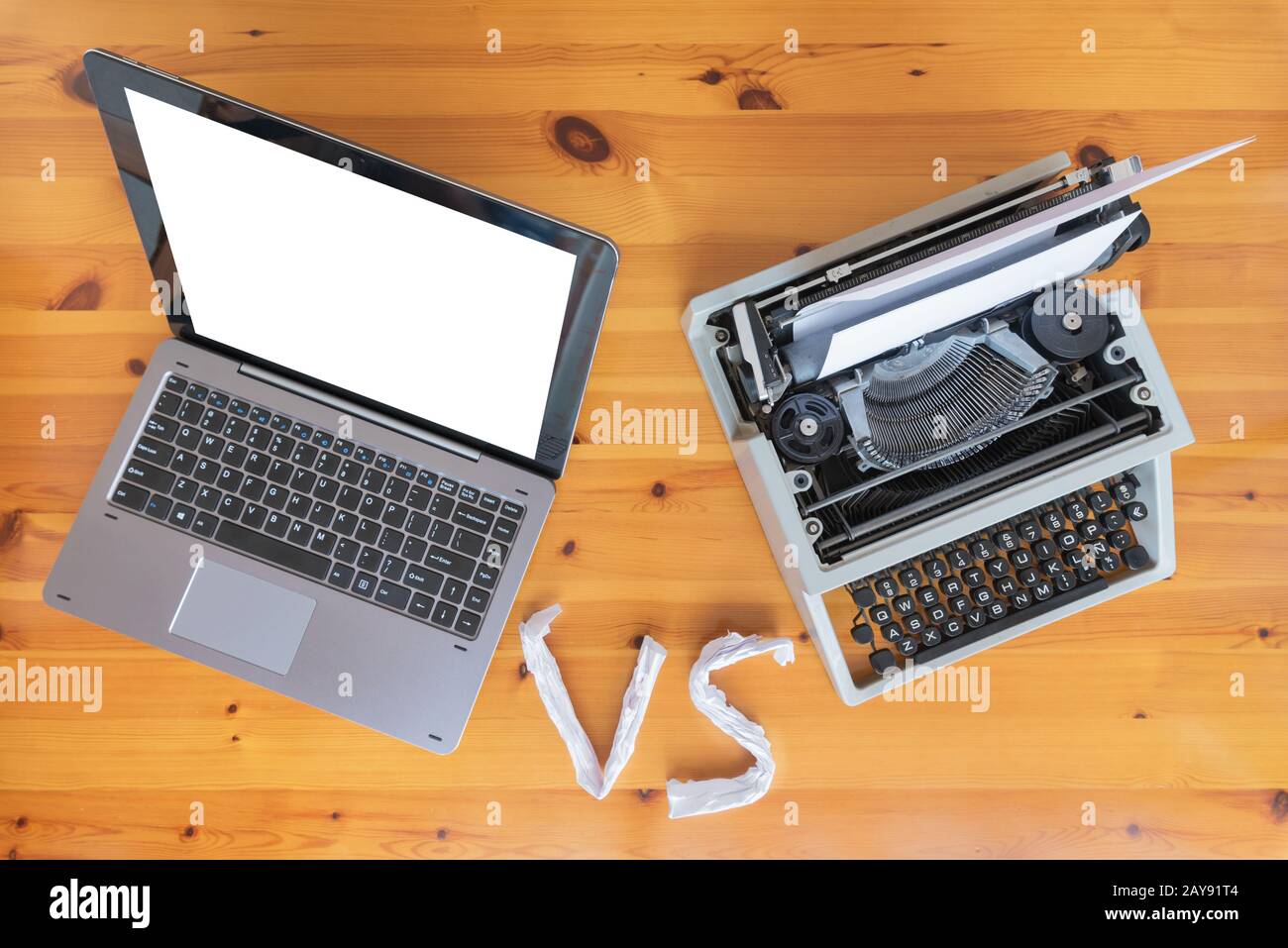 Old technology vs new technology hi-res stock photography and images ...