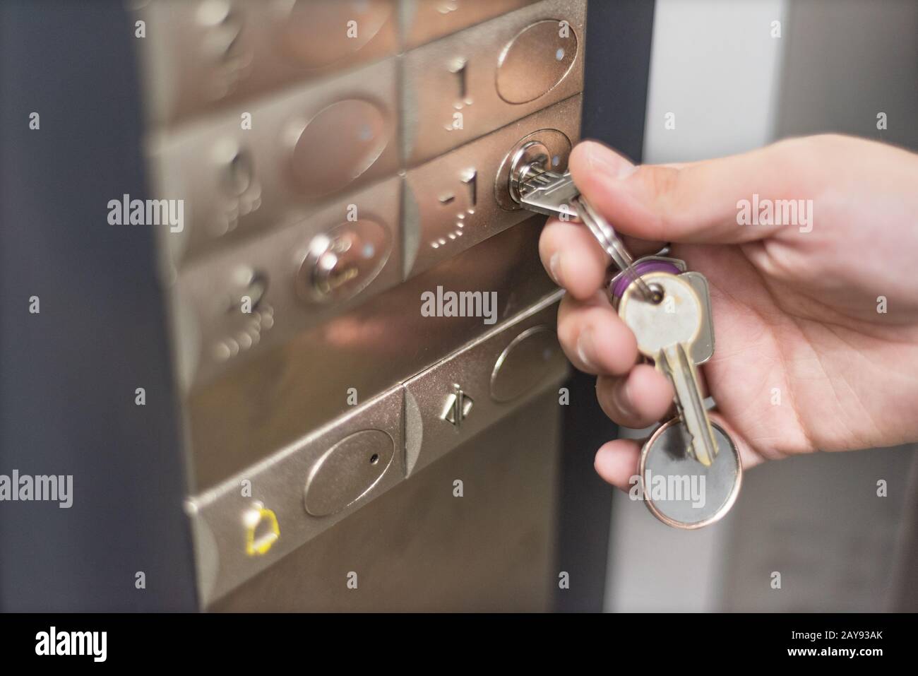 Lift floor keypad hi-res stock photography and images - Alamy