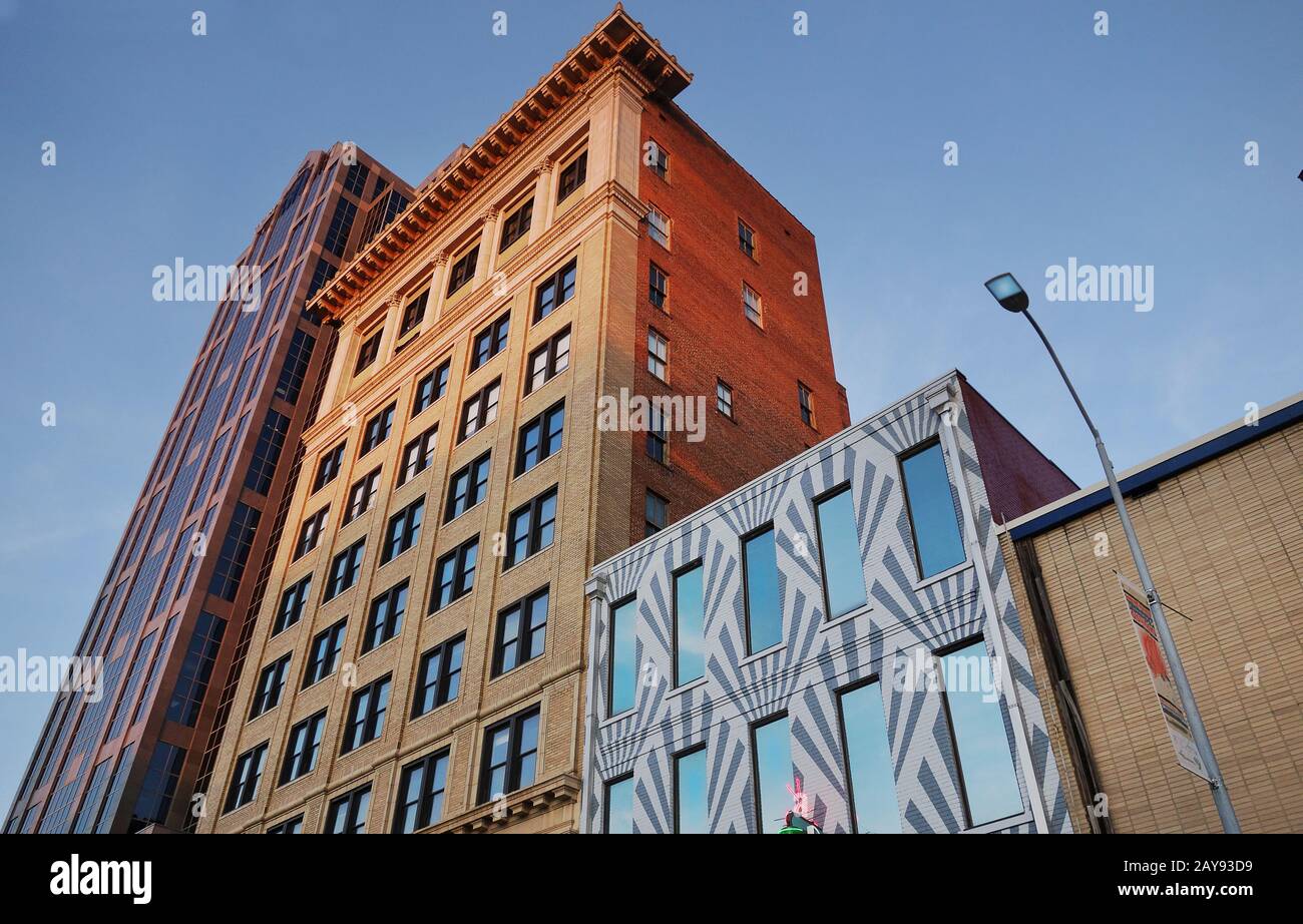 Downtown Raleigh buildings Stock Photo - Alamy