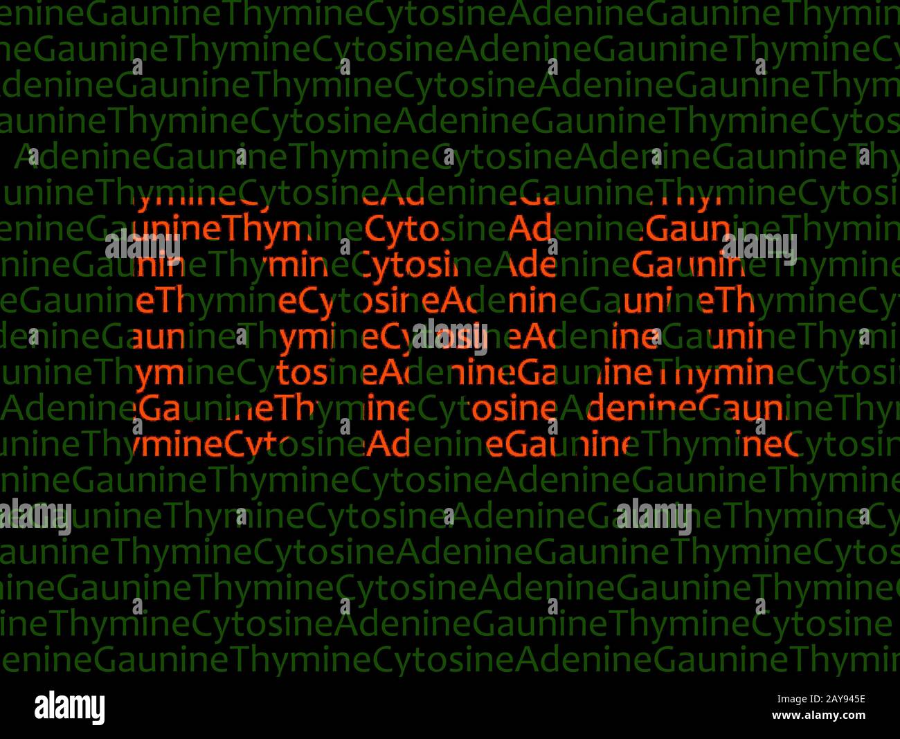 DNA and AGTC Stock Photo - Alamy