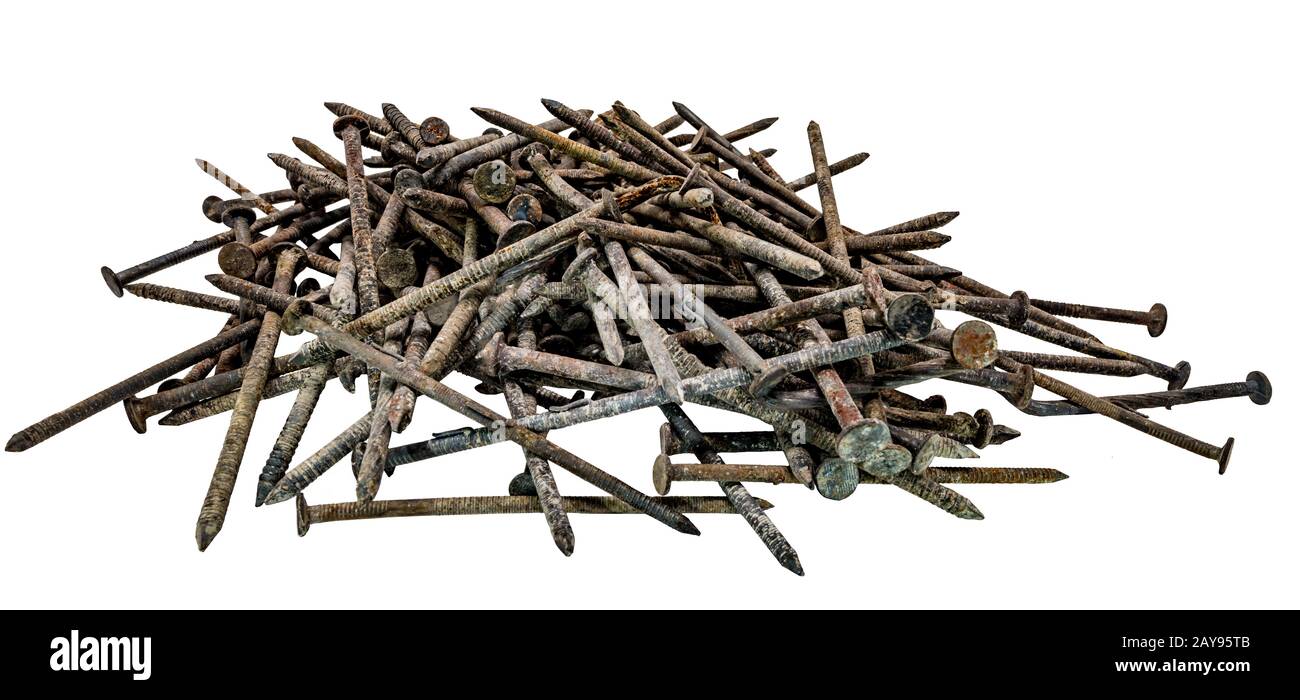 Wire nails hi-res stock photography and images - Alamy