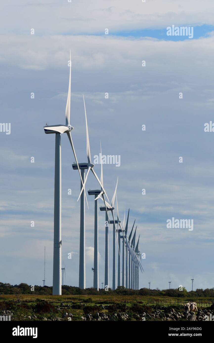 Sweden wind farm hi-res stock photography and images - Alamy