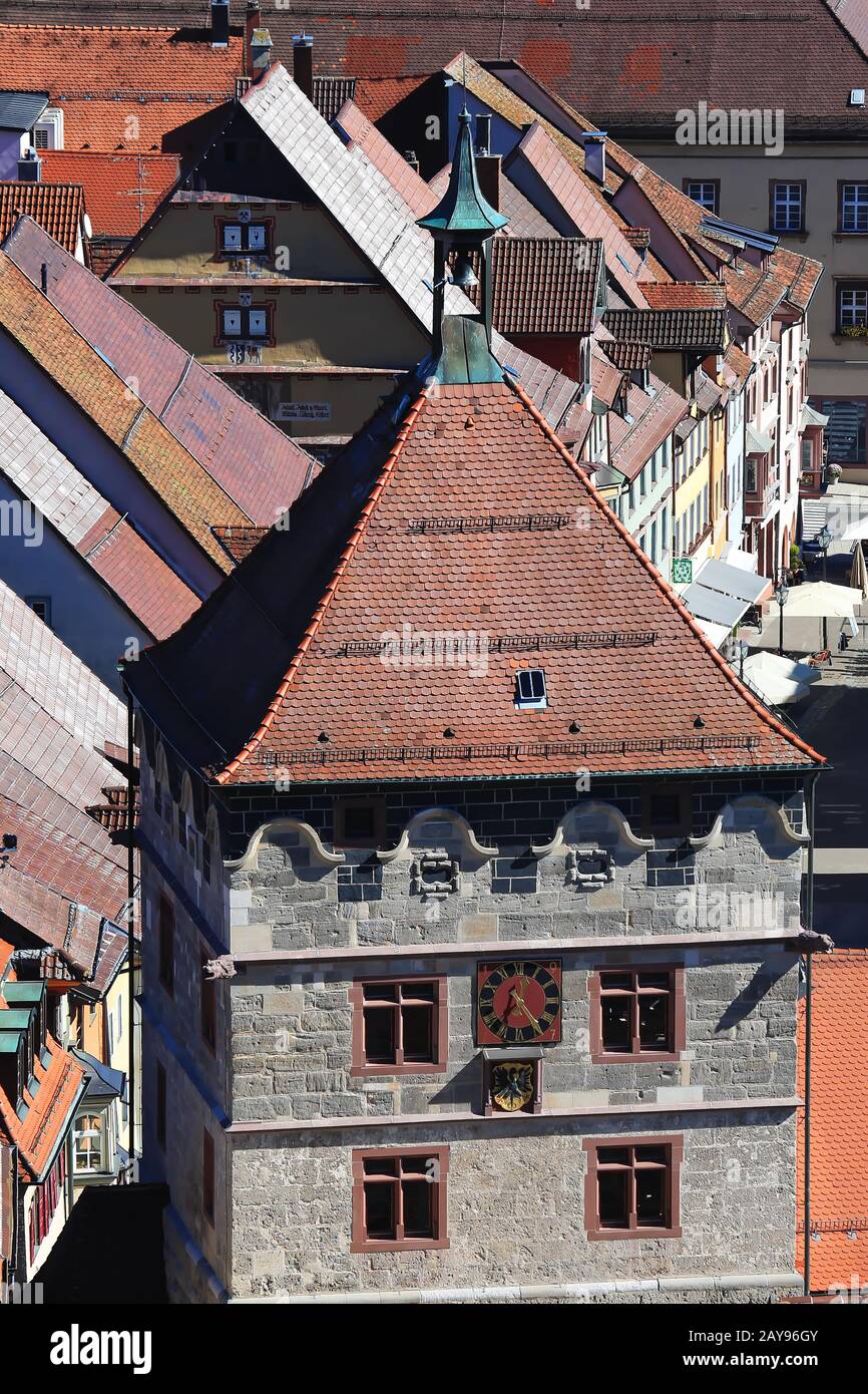 Rottweil an der Aisch is a city in Germany with many historical ...