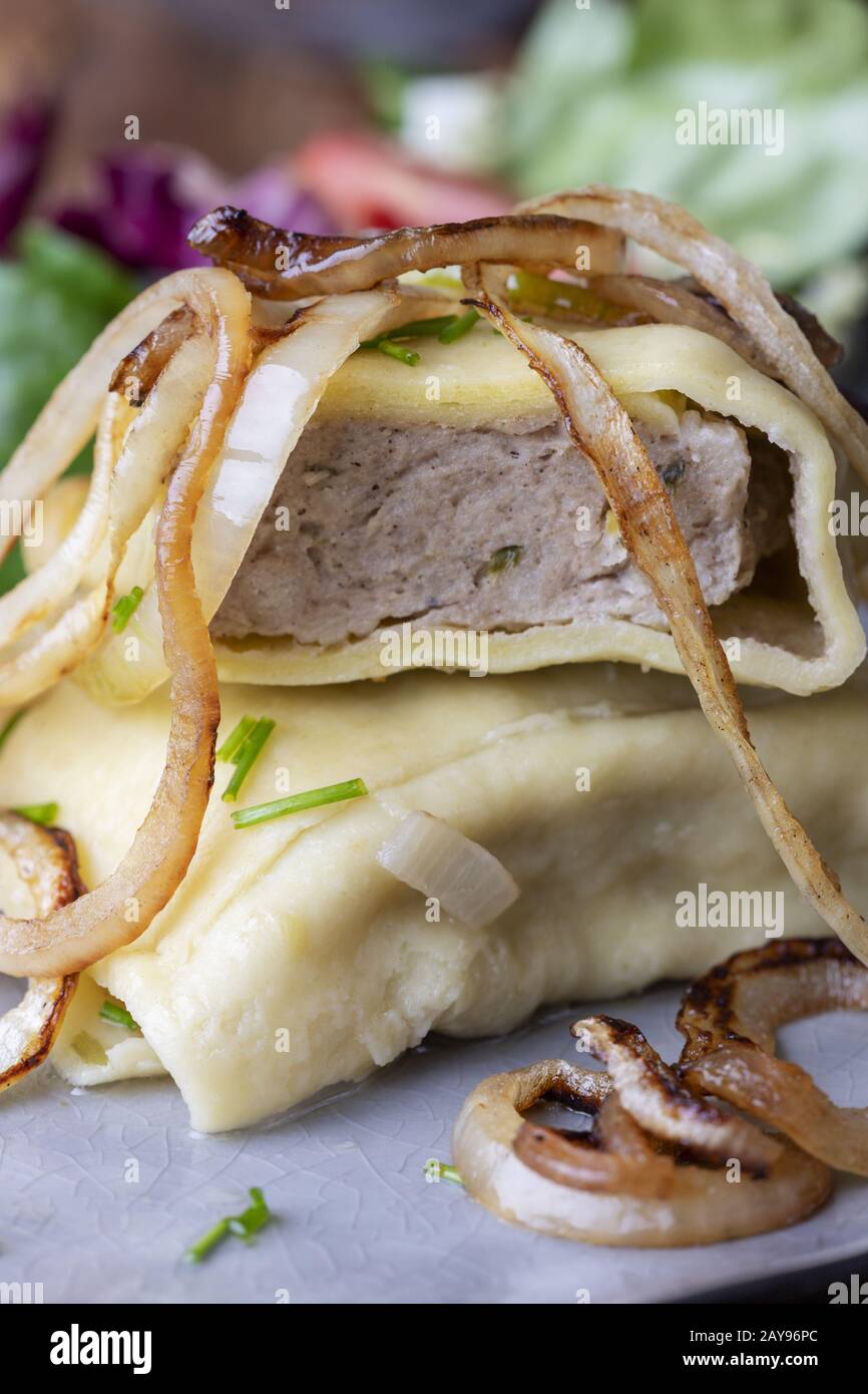 Schwäbische maultaschen hi-res stock photography and images - Alamy