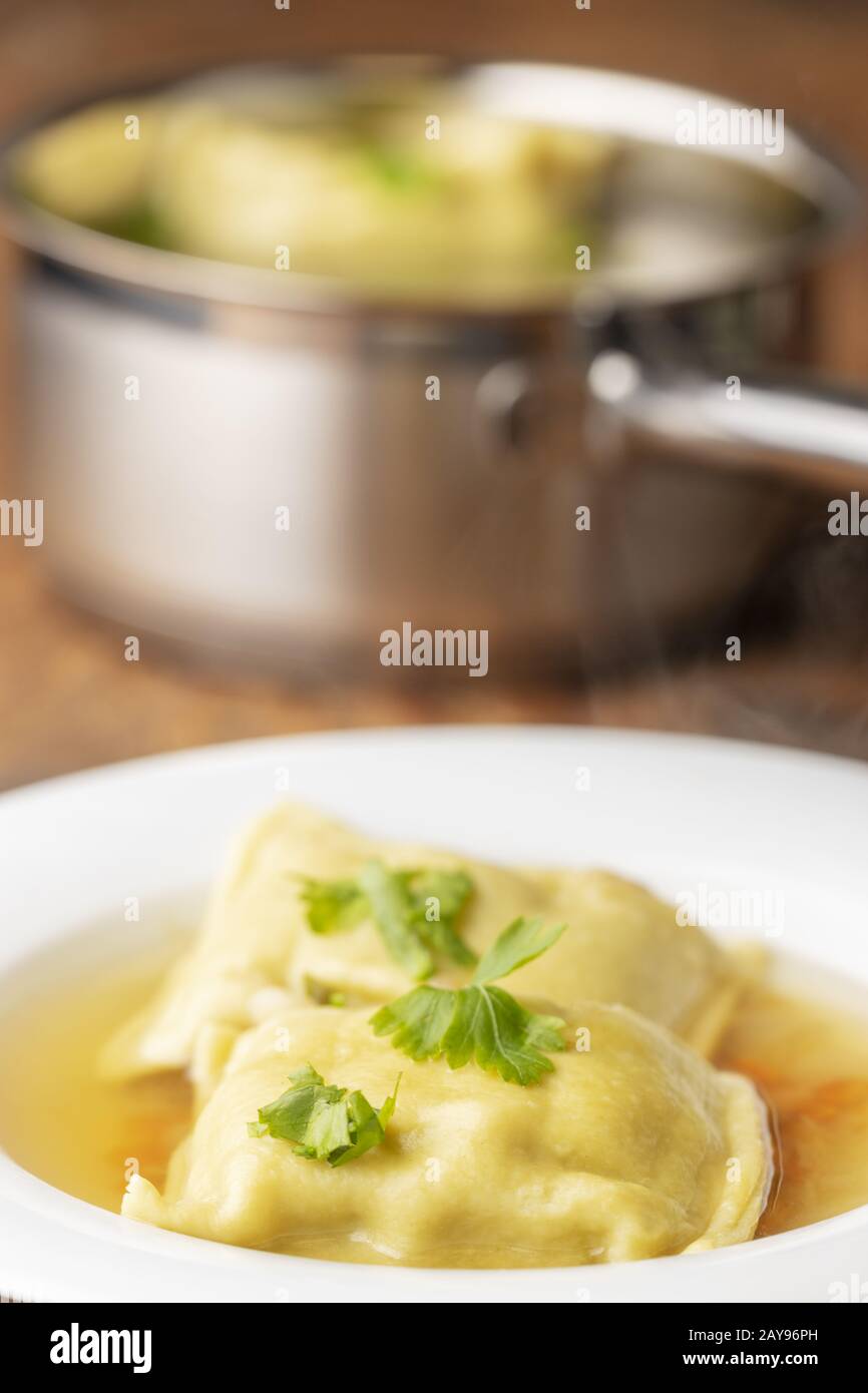 Raviolis High Resolution Stock Photography and Images - Alamy