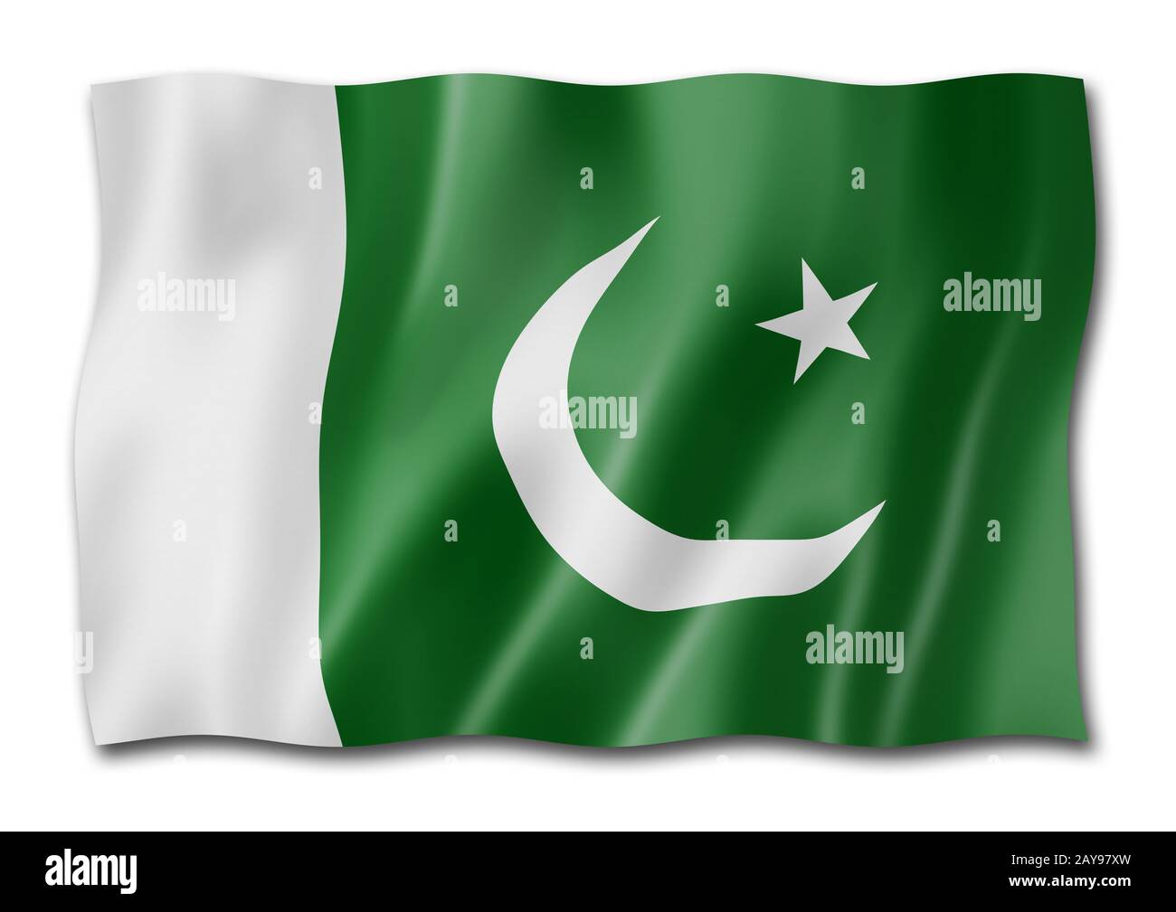 Satin texture pakistani flag hi-res stock photography and images - Alamy