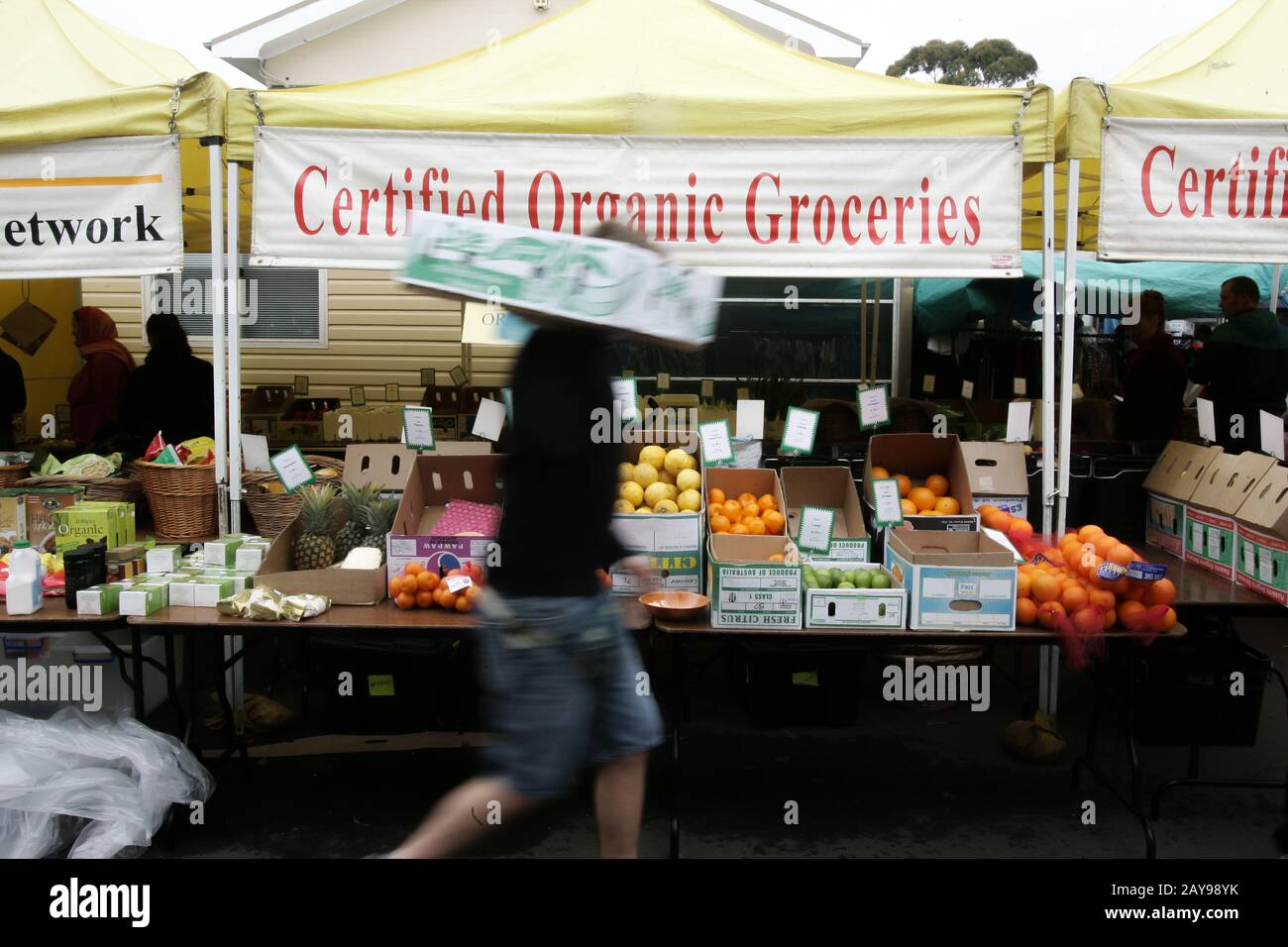 Organic Market, Sydney Stock Photo - Alamy