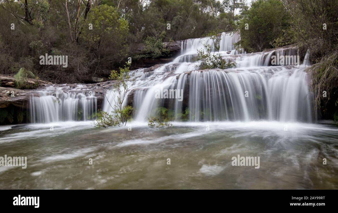 Uloola Cascades, Royal National Park Sydney Australia Stock Photo - Alamy