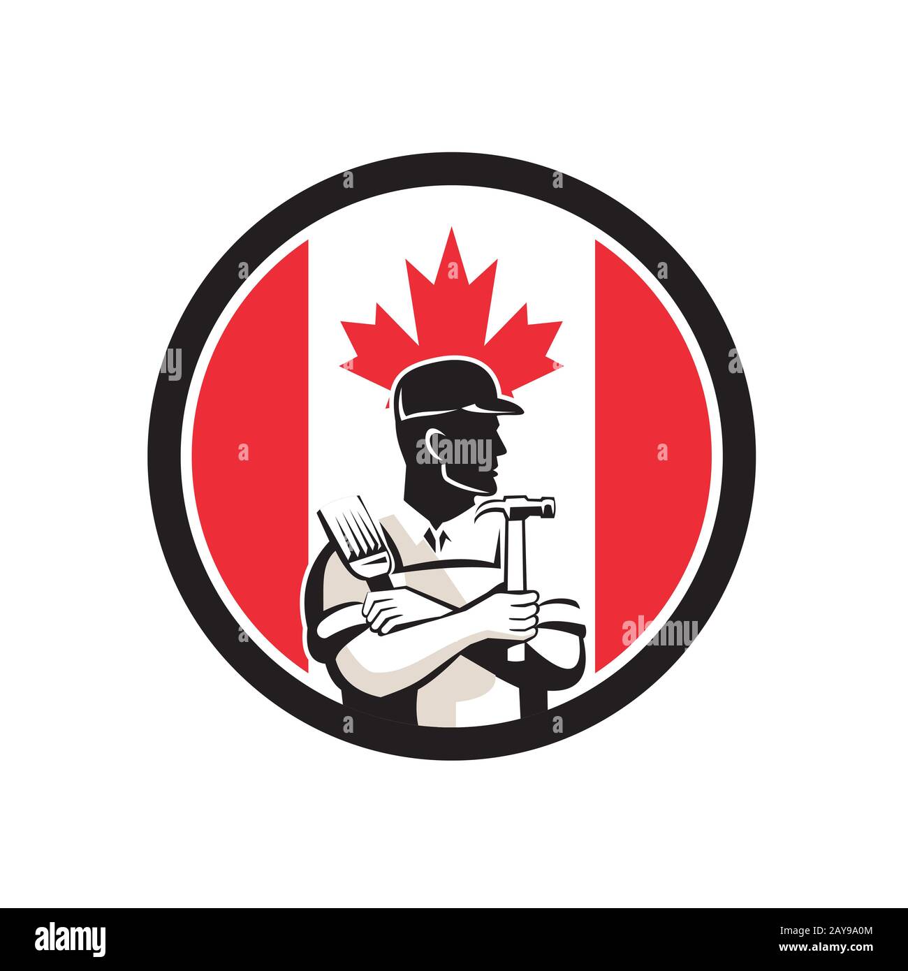 Diy canada logo hi-res stock photography and images - Alamy