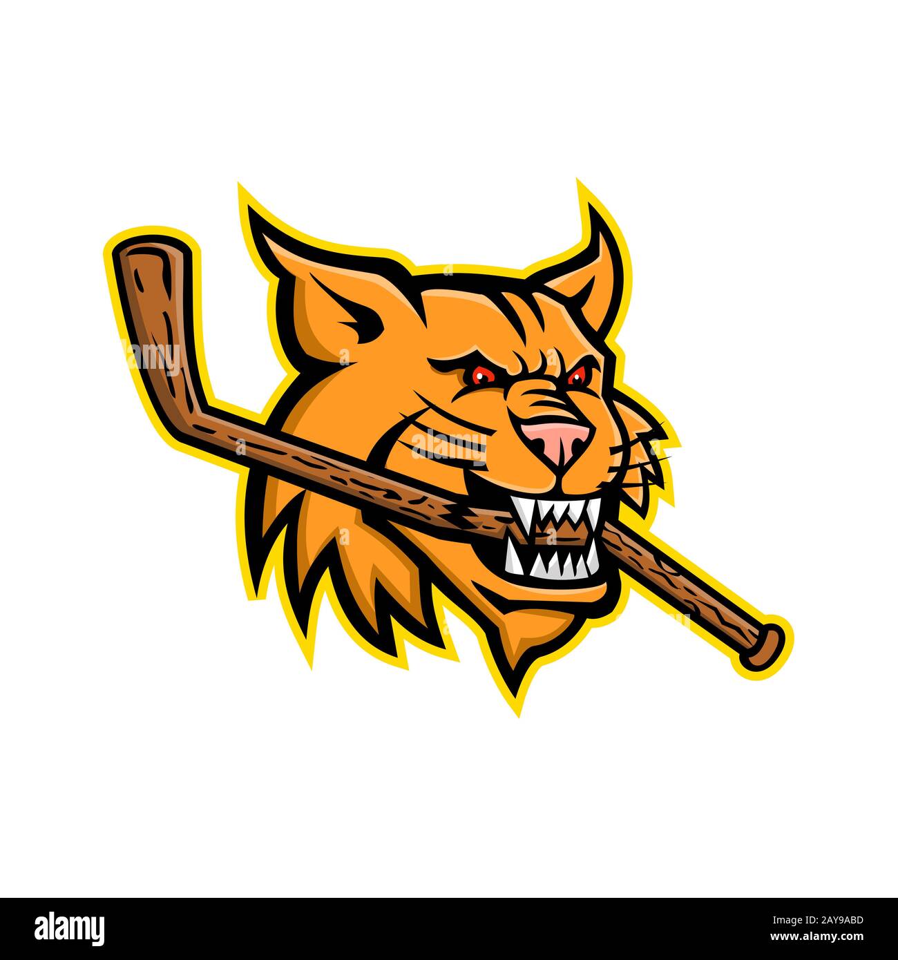 Cartoon bobcat Cut Out Stock Images & Pictures - Alamy