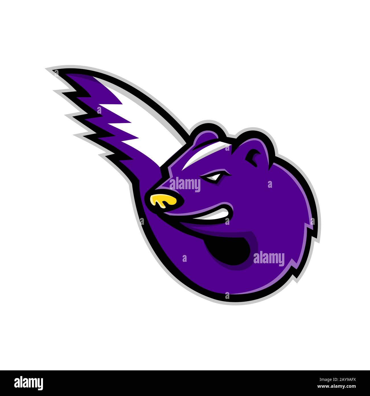 Skunk logo hi-res stock photography and images - Alamy