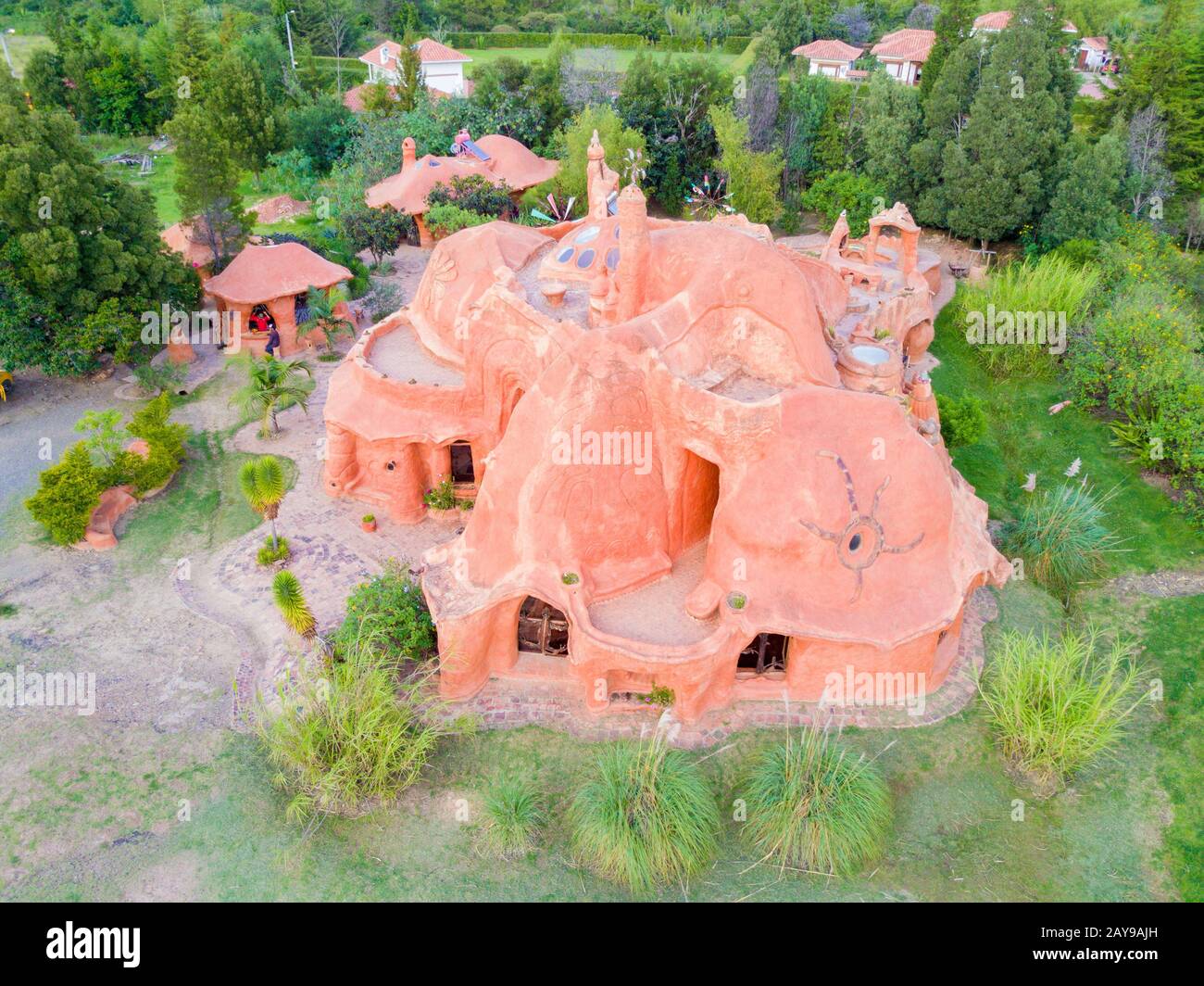 Terracotta house hi-res stock photography and images - Alamy