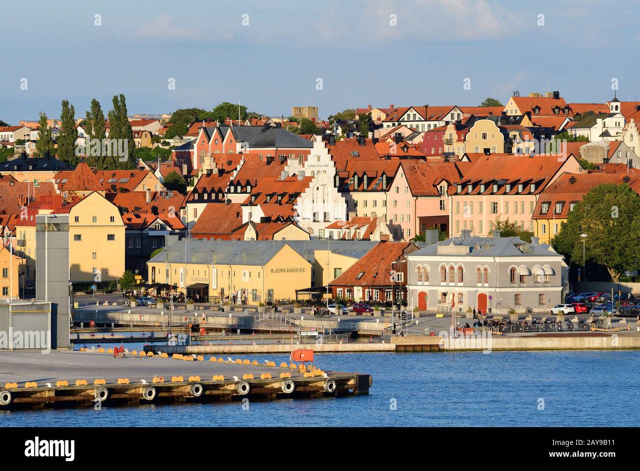 Sweden gotland visby port hi-res stock photography and images - Alamy