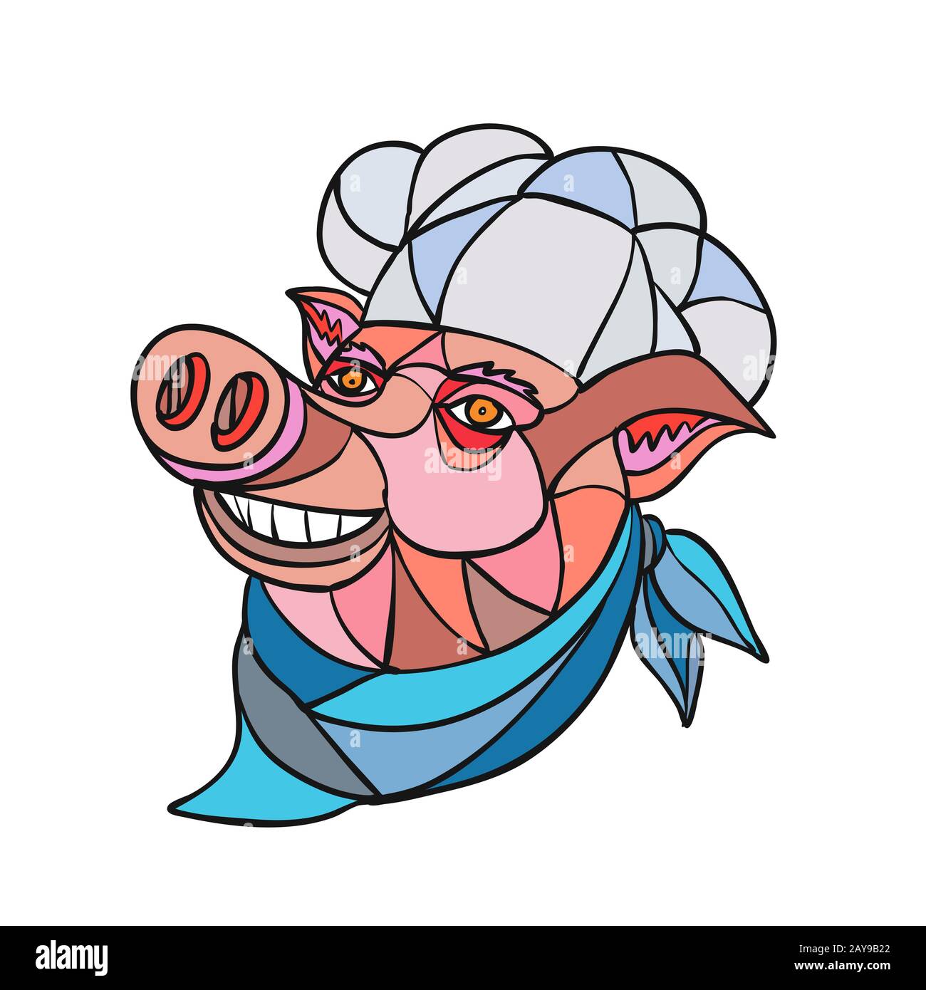 Pig triangle hi-res stock photography and images - Alamy