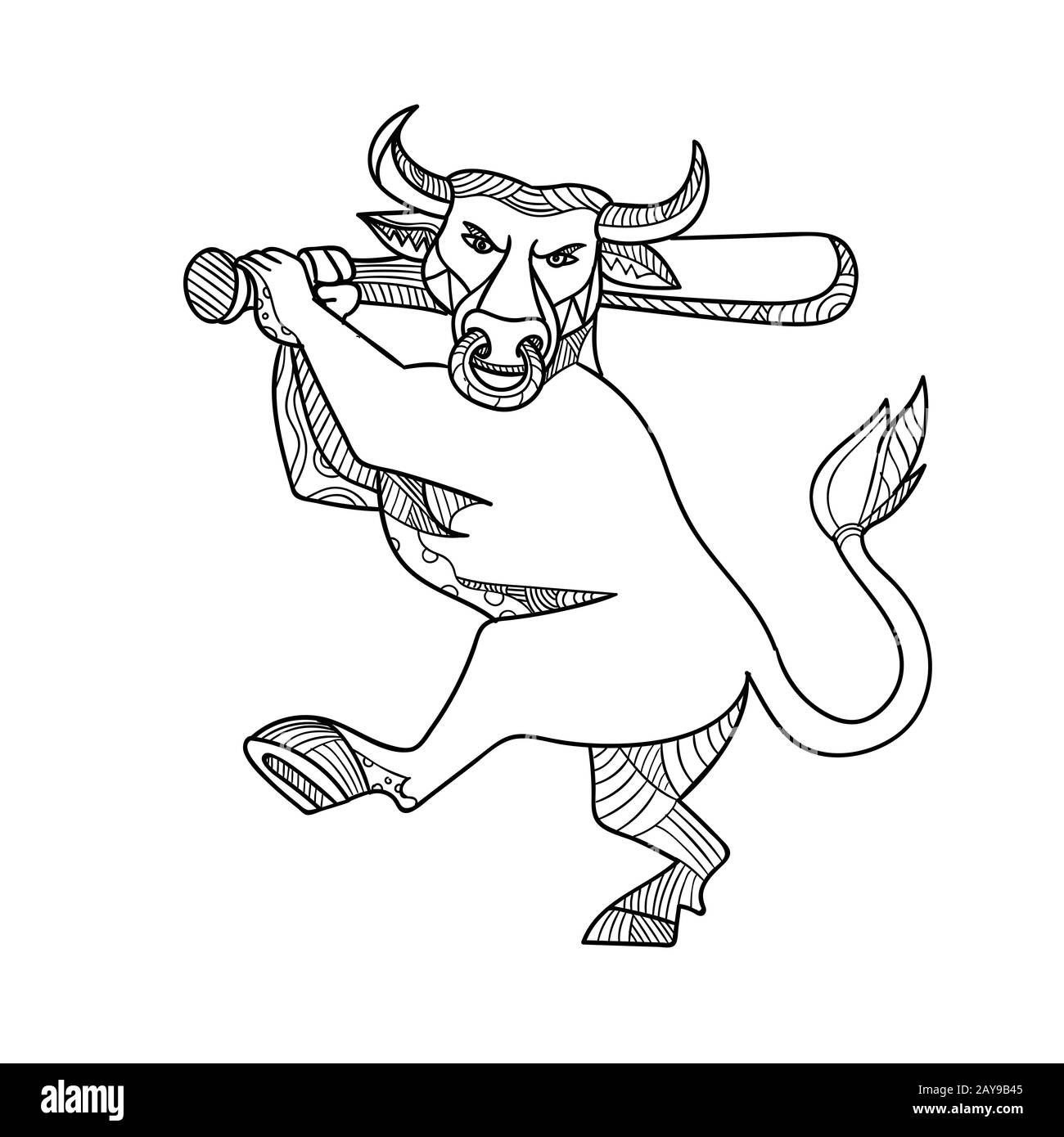 Bull bat hi-res stock photography and images - Alamy